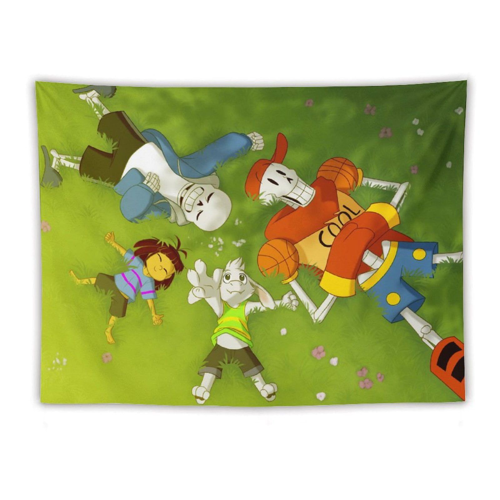 Undertale Sans Papyrus Frisk Undyne Tapestry Luxury Wall Hanging ...