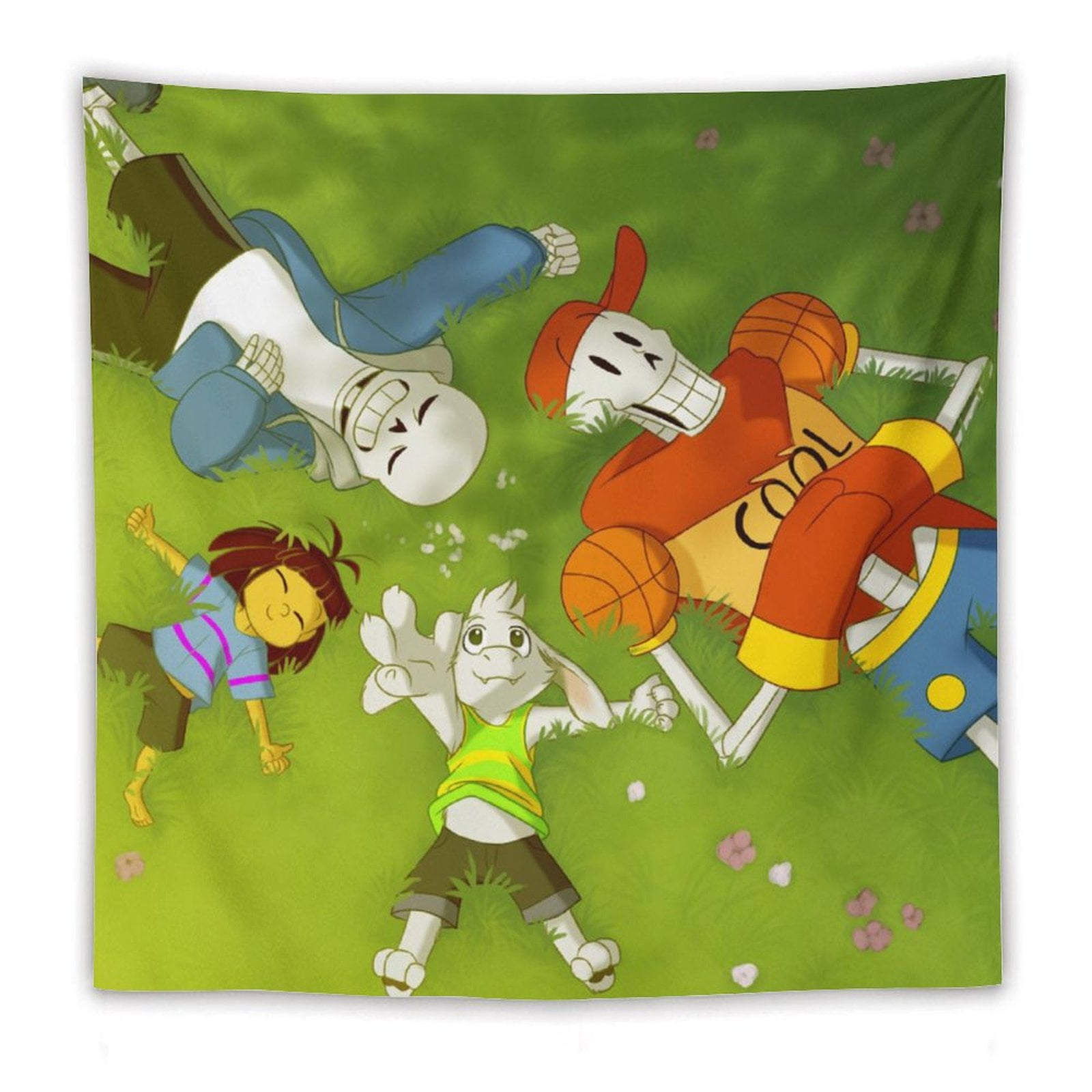 Undertale Sans Papyrus Frisk Undyne Tapestry Luxury Wall Hanging ...
