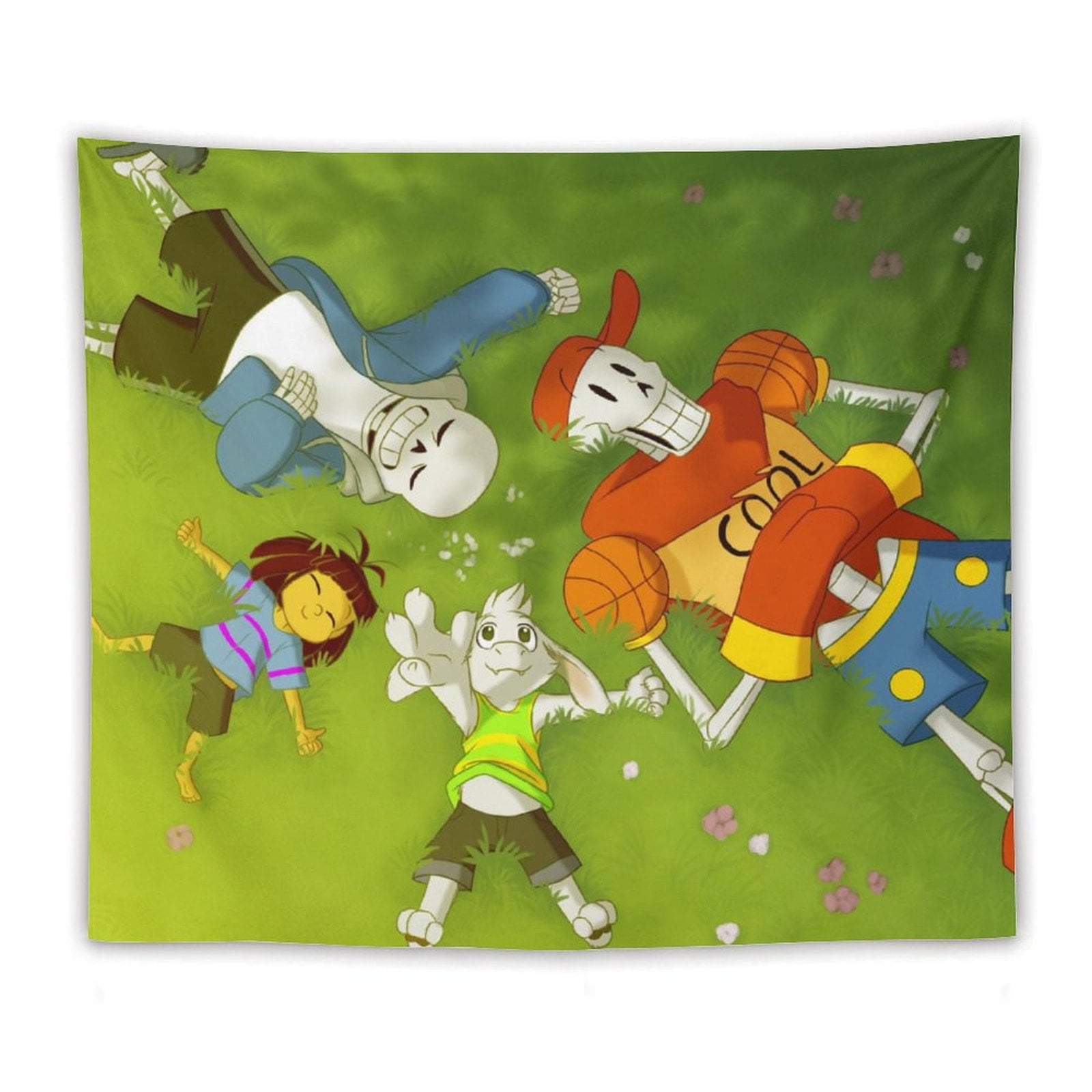 Undertale Sans Papyrus Frisk Undyne Tapestry Luxury Wall Hanging ...