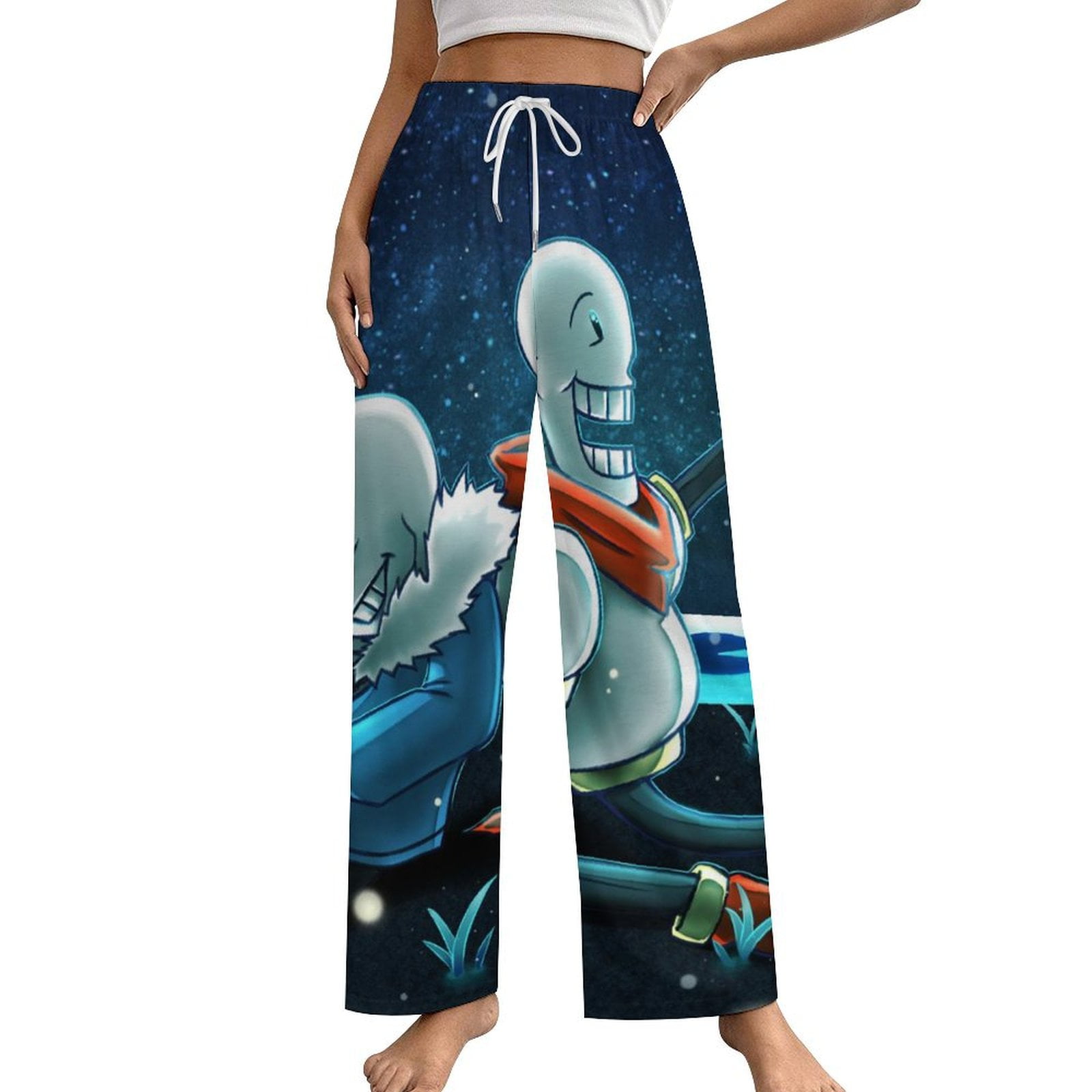 Undertale Sans Papyrus Home Pajama Pants For Womens Comfortable Soft ...