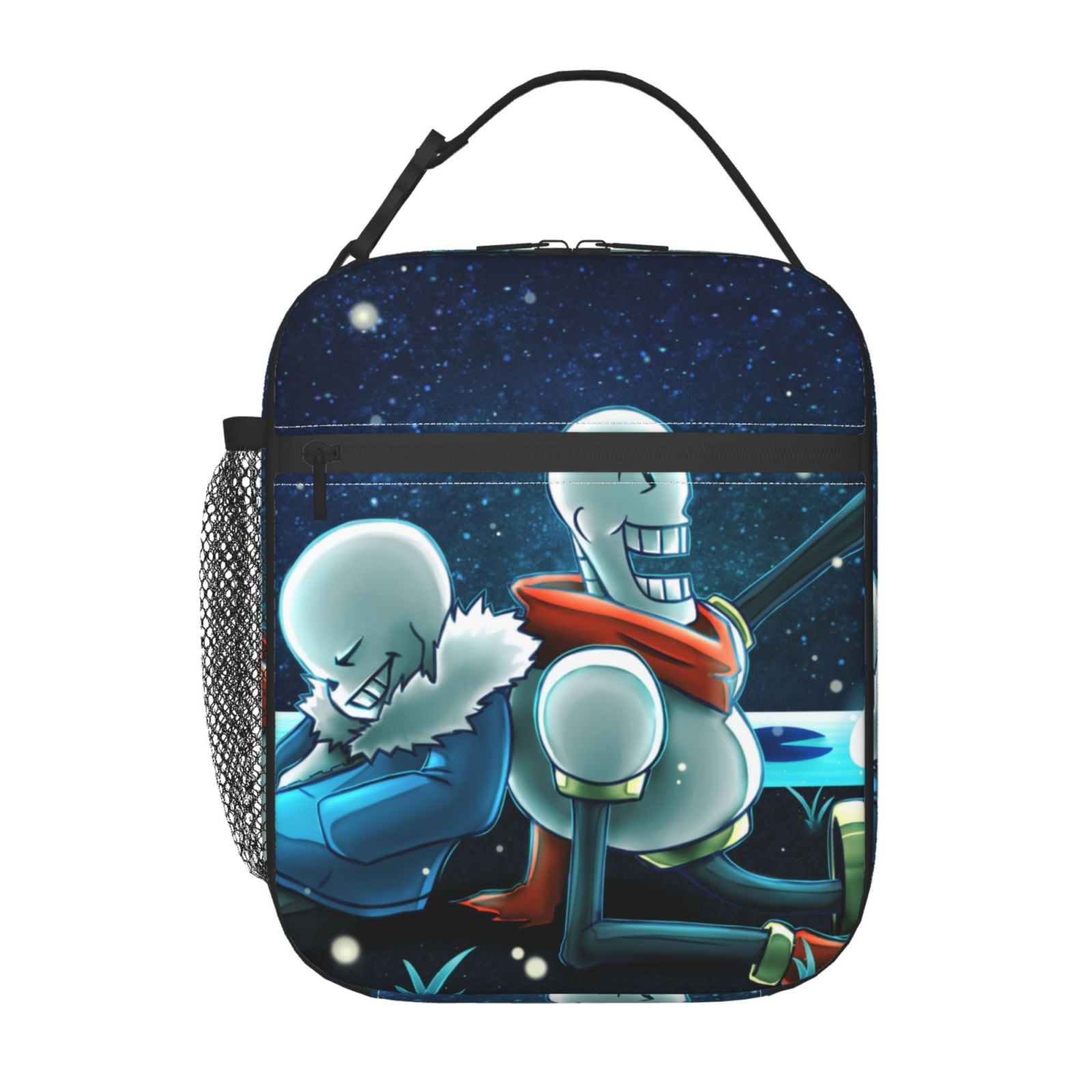 Undertale Sans Papyrus Insulated Lunch Bag Portable Tote Bento Bag ...