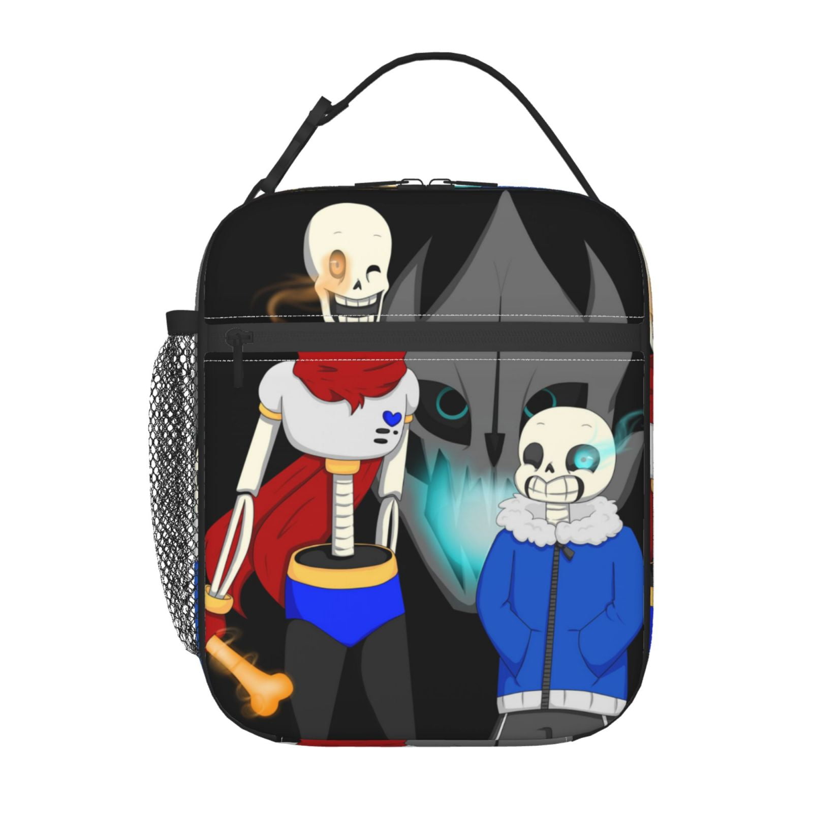 Undertale Sans Papyrus Insulated Lunch Bag Portable Tote Bento Bag ...