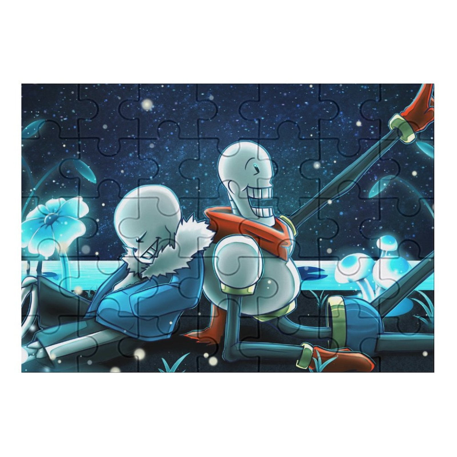 Undertale Sans Papyrus Jigsaw Puzzles Interlocking Puzzles Home Decor ...