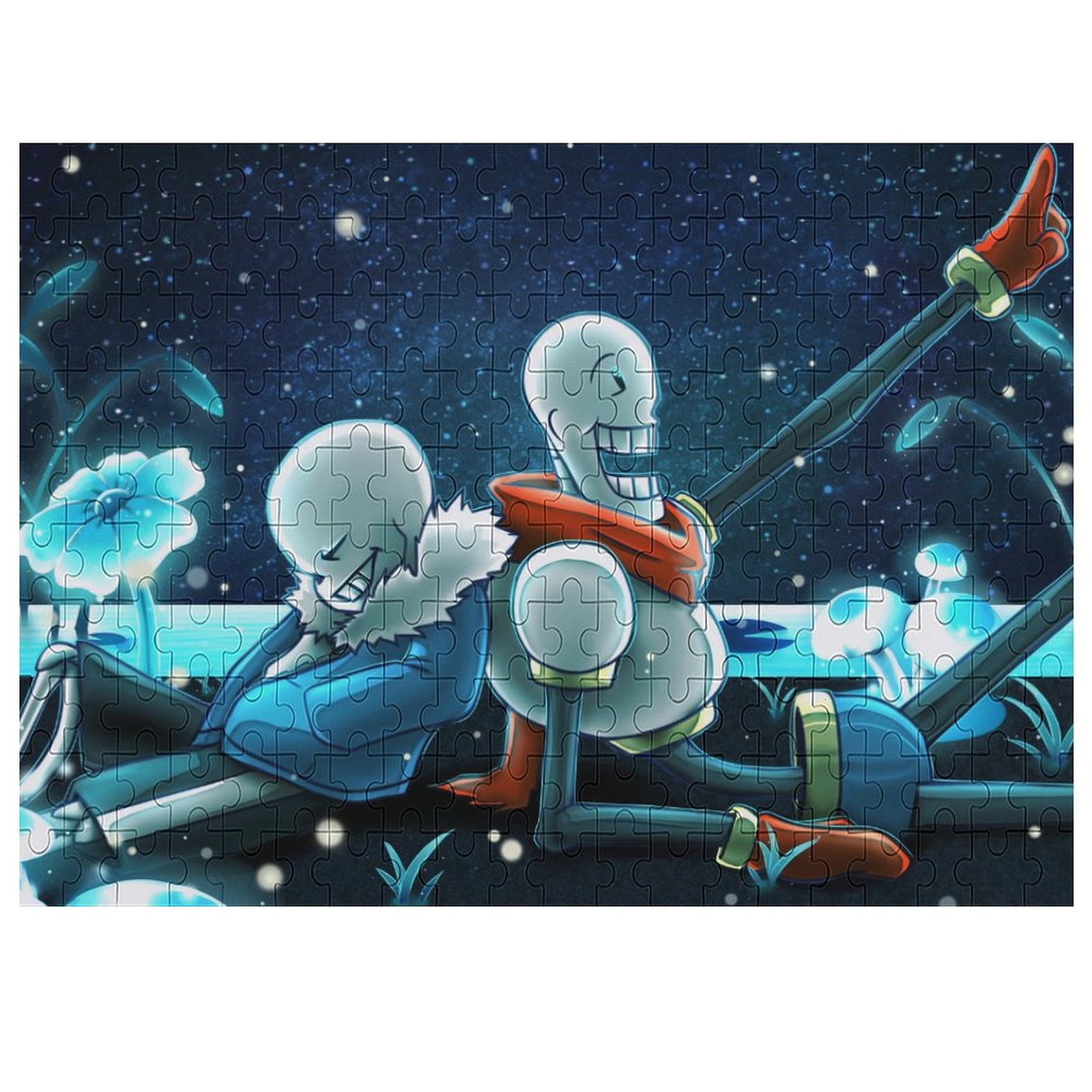 Undertale Sans Papyrus Jigsaw Puzzles Interlocking Puzzles Home Decor ...