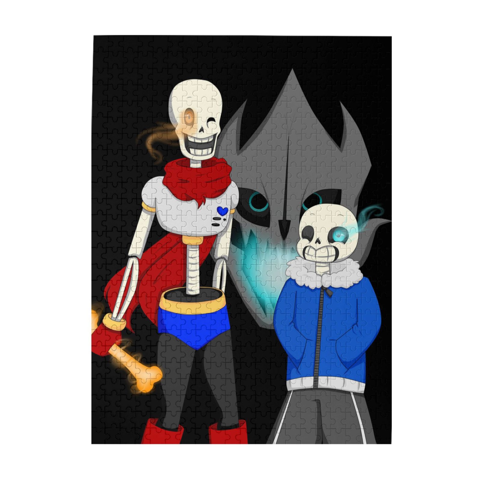 Undertale Sans Papyrus Wooden Jigsaw Puzzles Accessories Intellectual ...