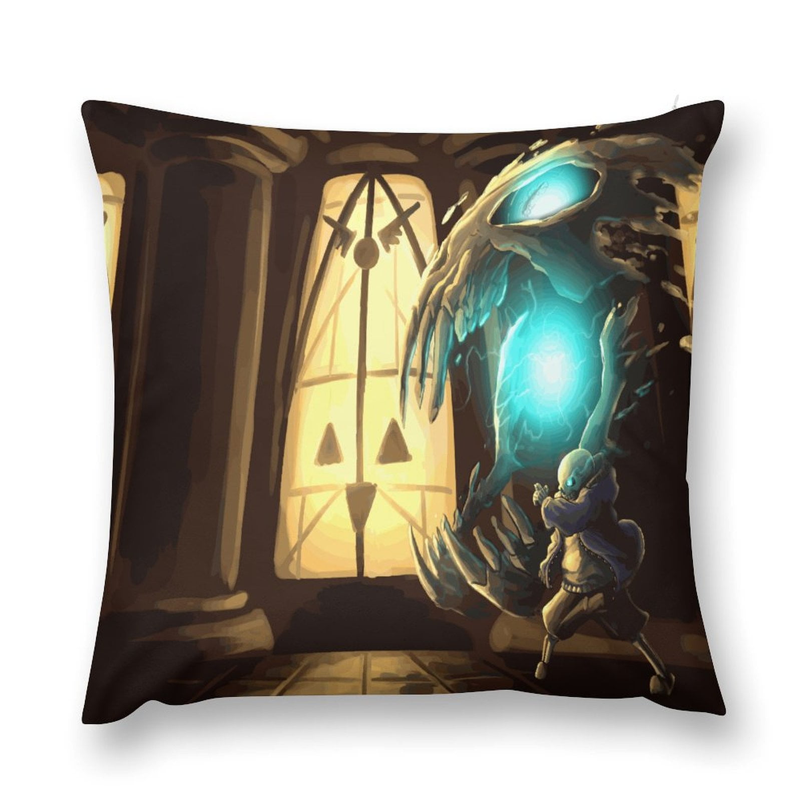 Undertale Sans Print Throw Pillow Covers Pillow Cushion Cases Throw ...