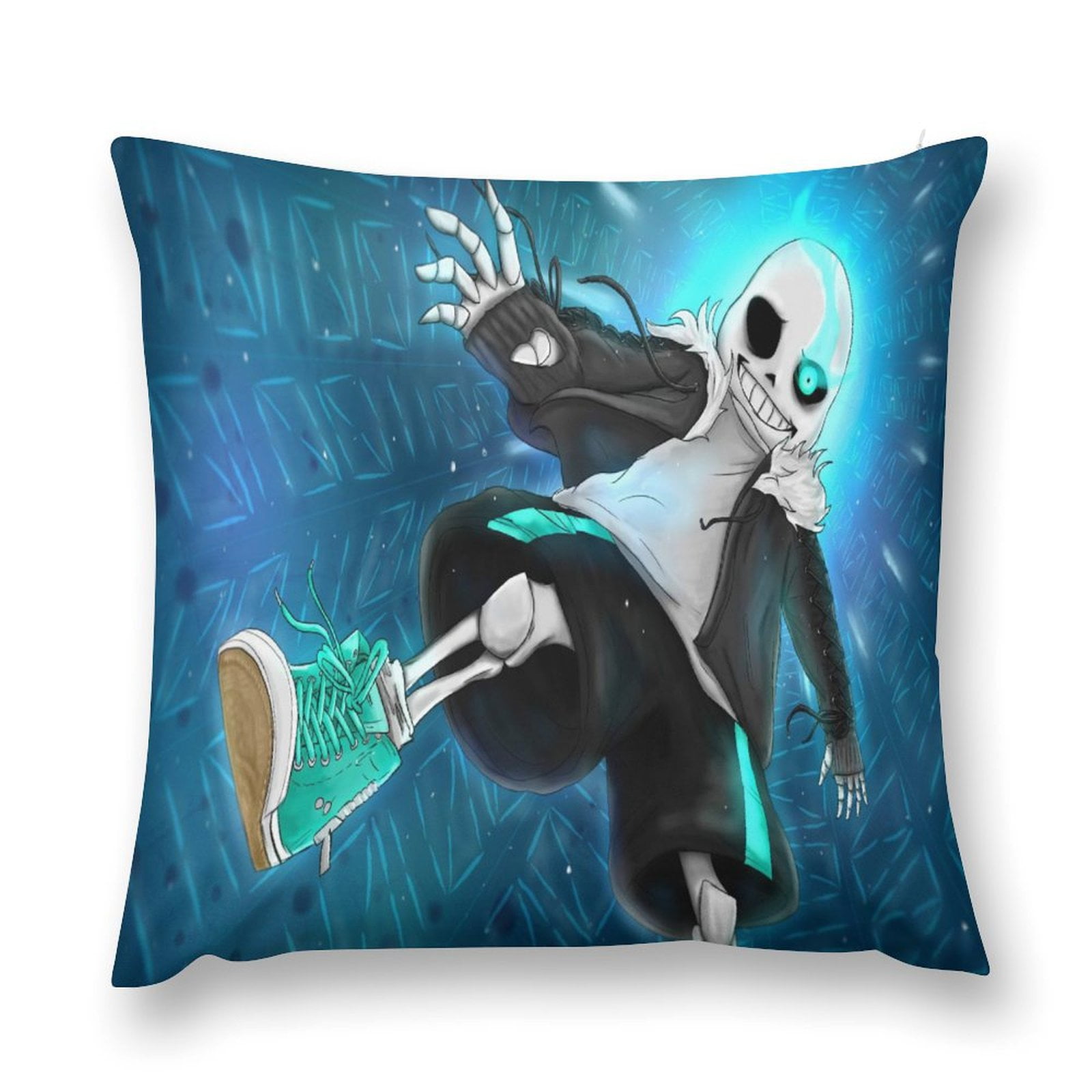 Undertale Sans Print Throw Pillow Covers Pillow Cushion Cases Throw ...