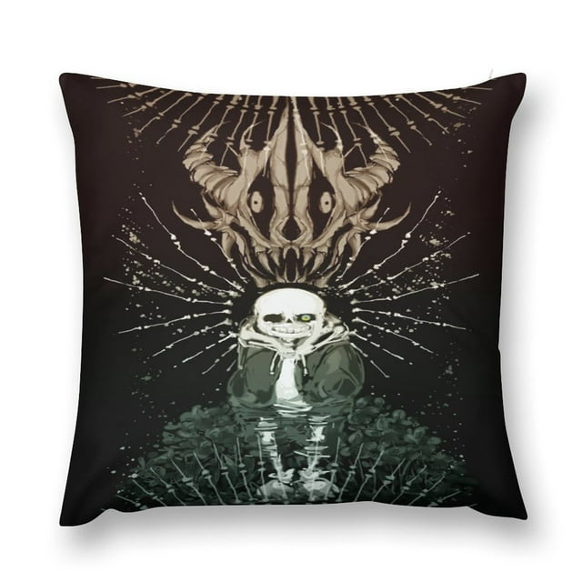 Undertale Sans Print Throw Pillow Covers Pillow Cushion Cases Throw ...