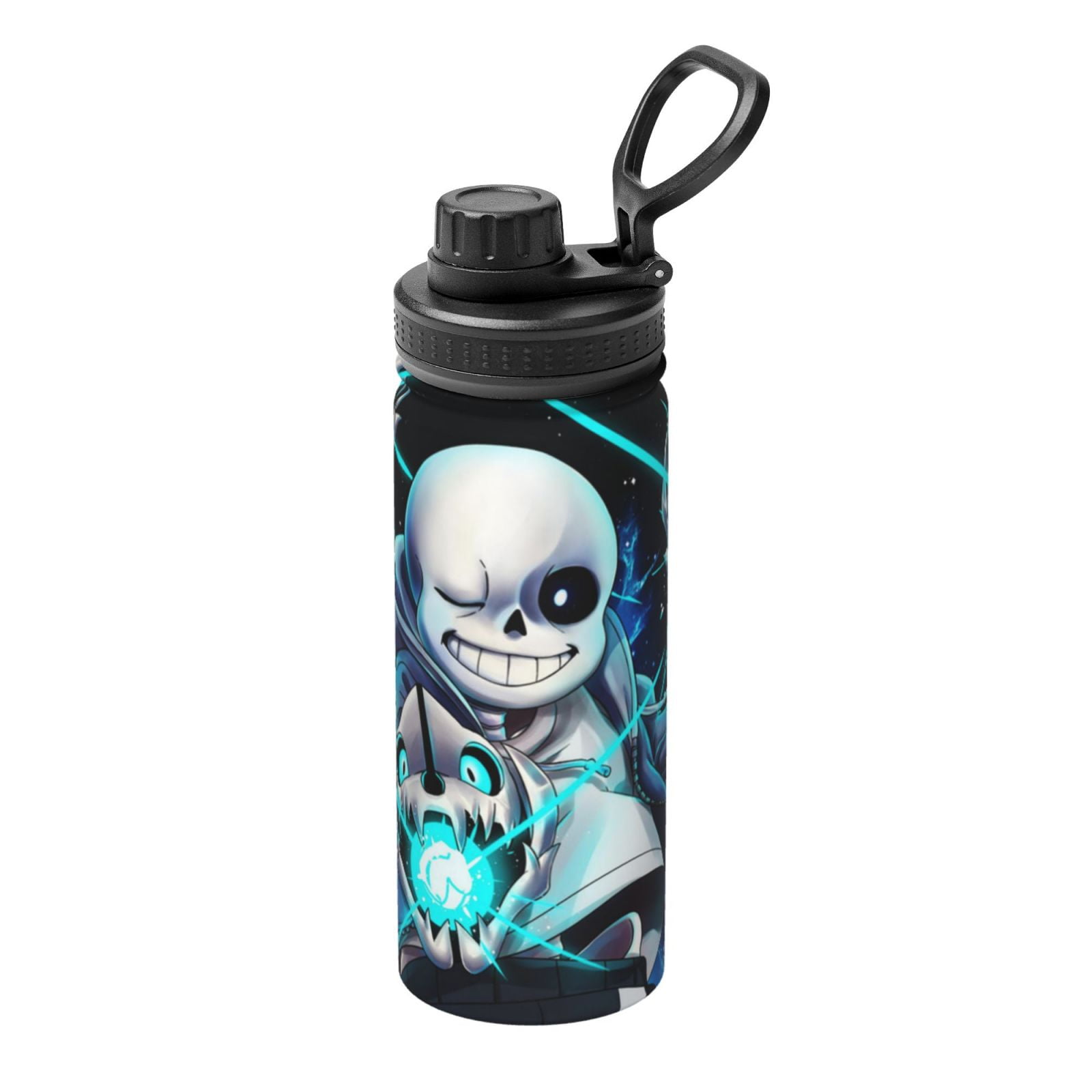 Undertale Sans Stainless Steel Water Bottle 18oz Sports Insulated ...