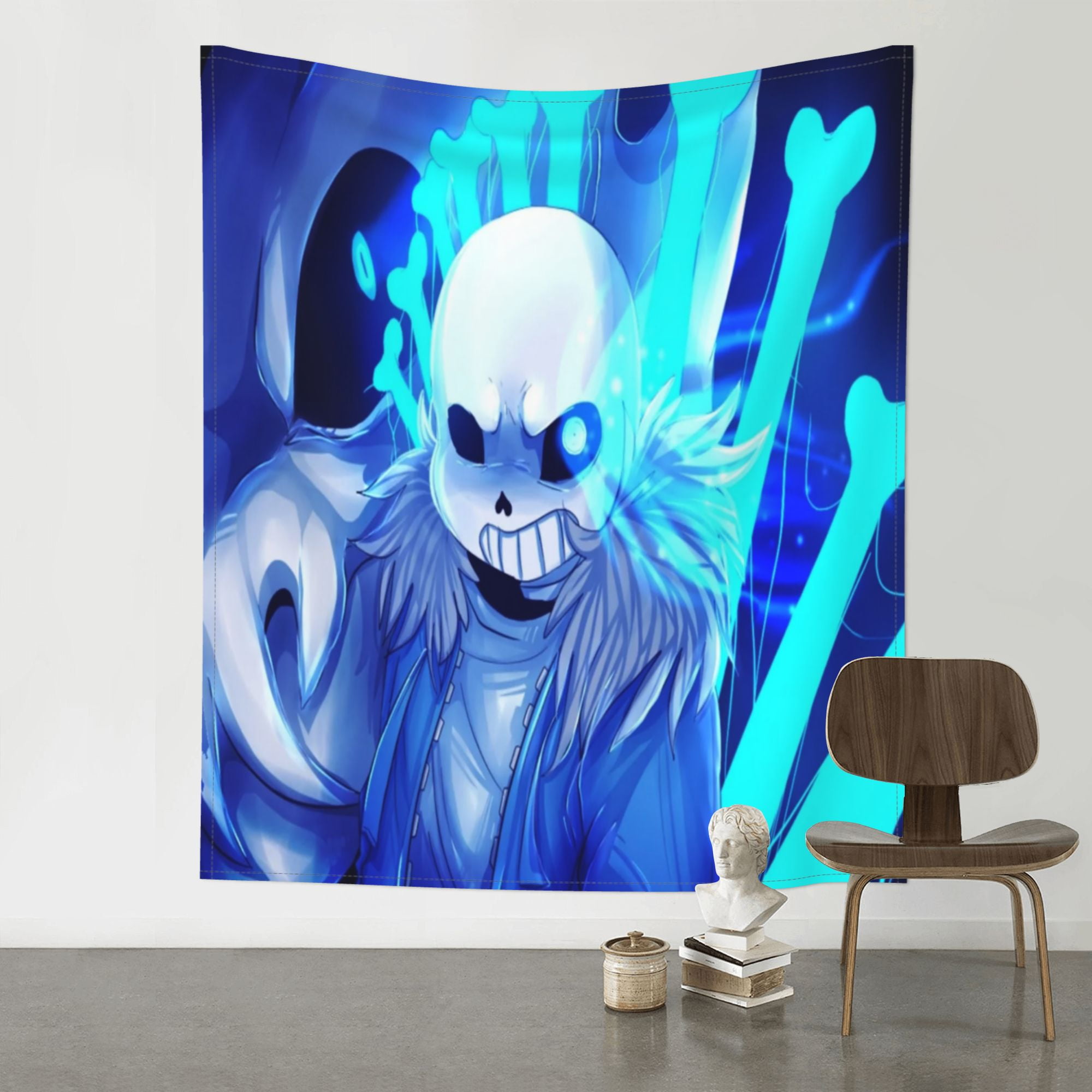 Undertale Sans Wall Tapestry Anime Poster For Bedroom Aesthetics Funny ...