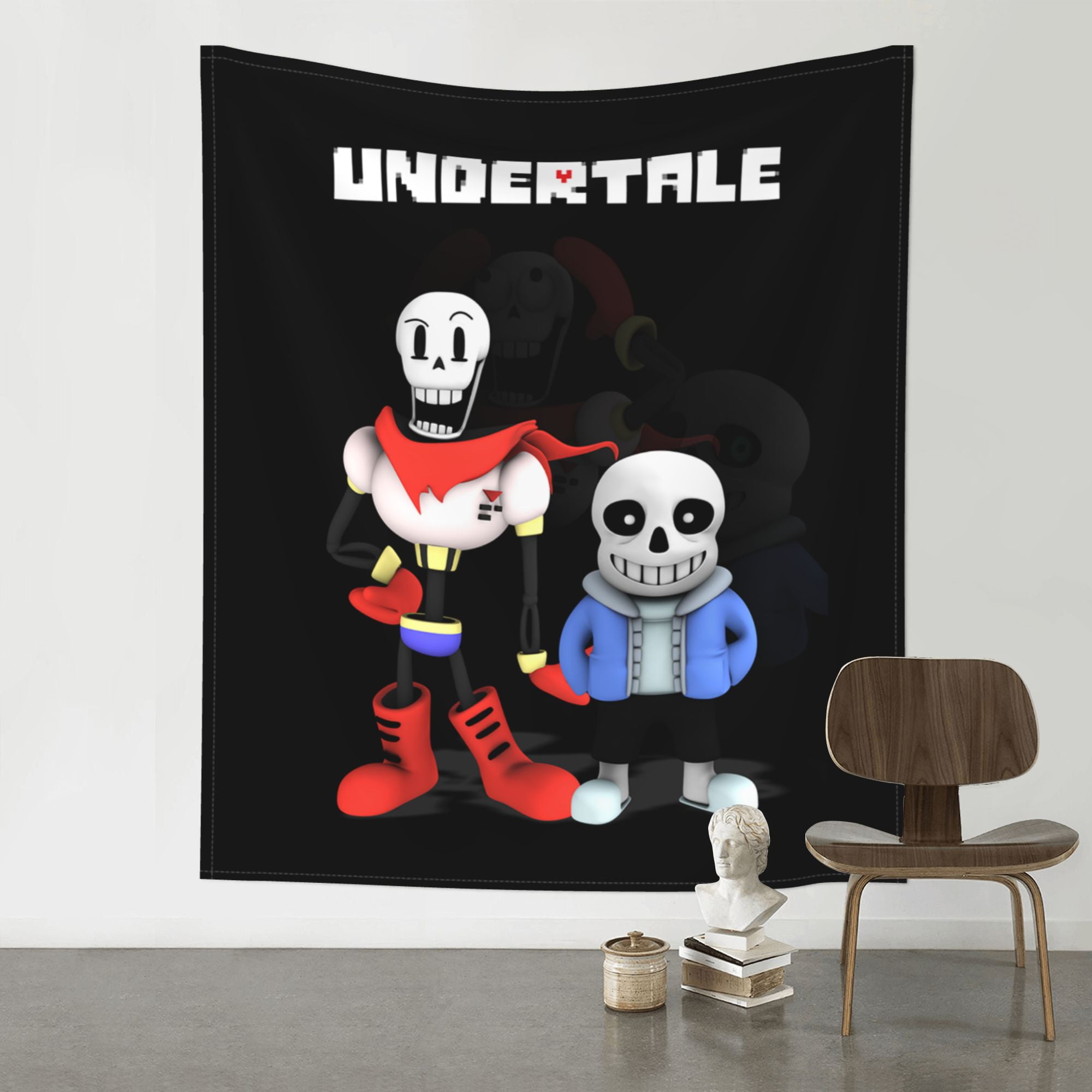 Undertale Sans Wall Tapestry Anime Poster For Bedroom Aesthetics Funny ...