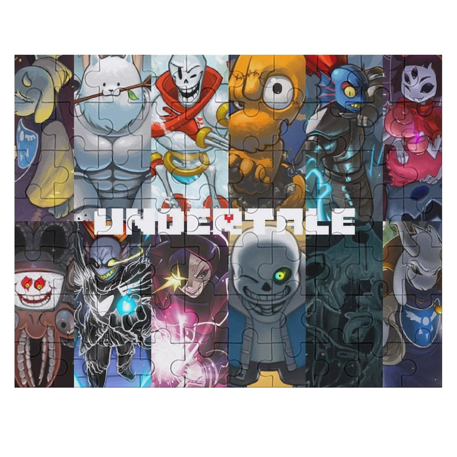 Undertale Skeleton Jigsaw Puzzles Interlocking Puzzles Home Decor ...