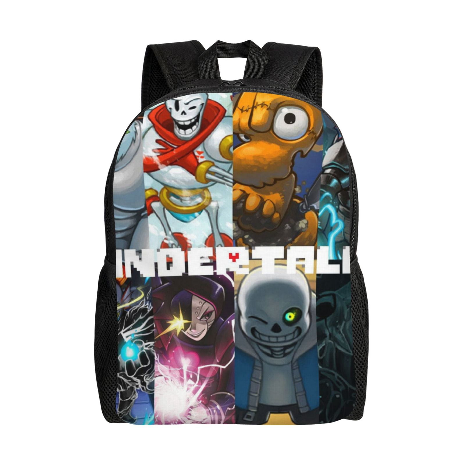 Undertale Skeleton Unisex Backpack Laptop Daypack Adjustable Shoulders ...