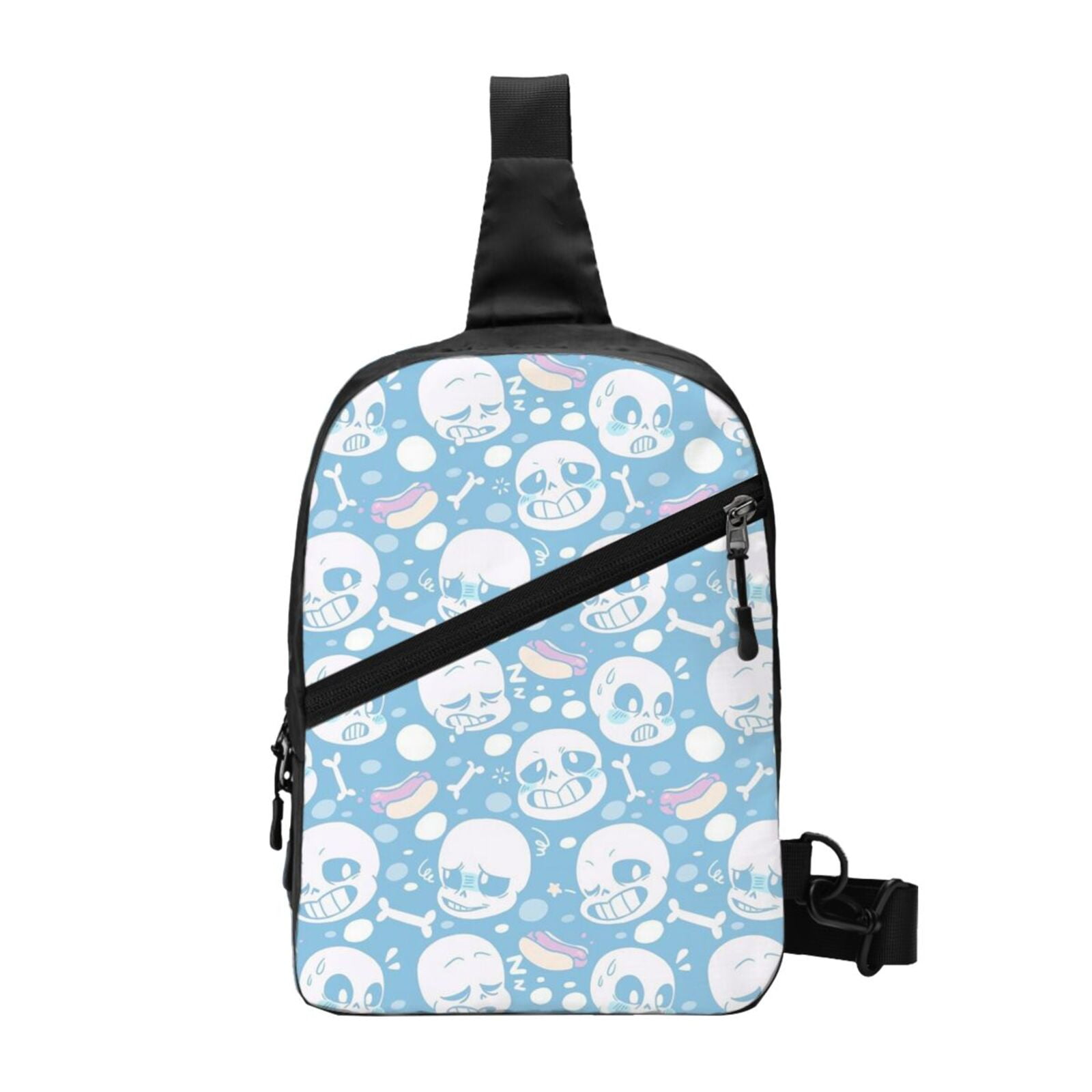 Undertale Sling Crossbody Backpack Shoulder Bag Chest Bag Daypack Sling ...