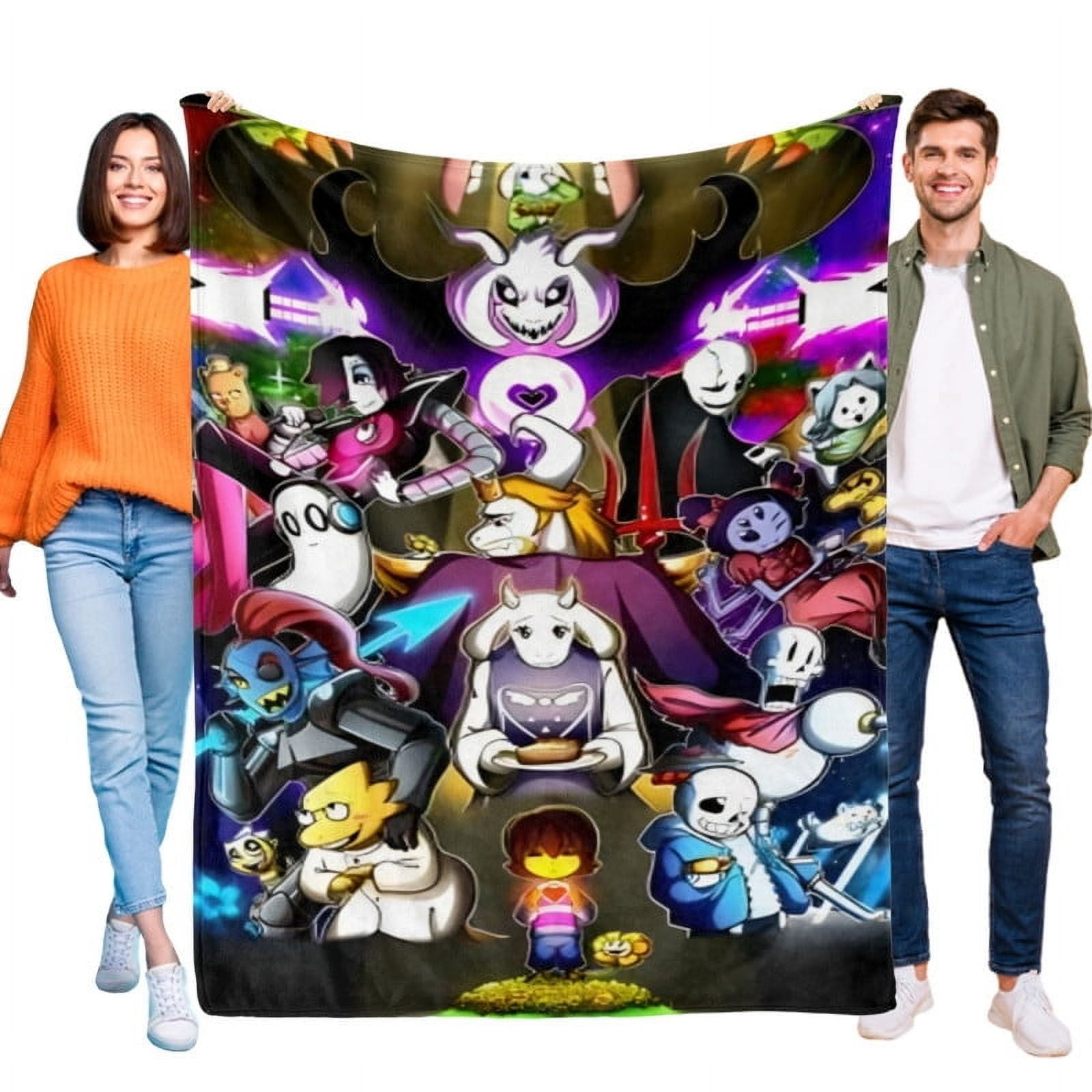 Undertale Throw Blanket Gifts for Fans Lover Girls Boys Women Present ...