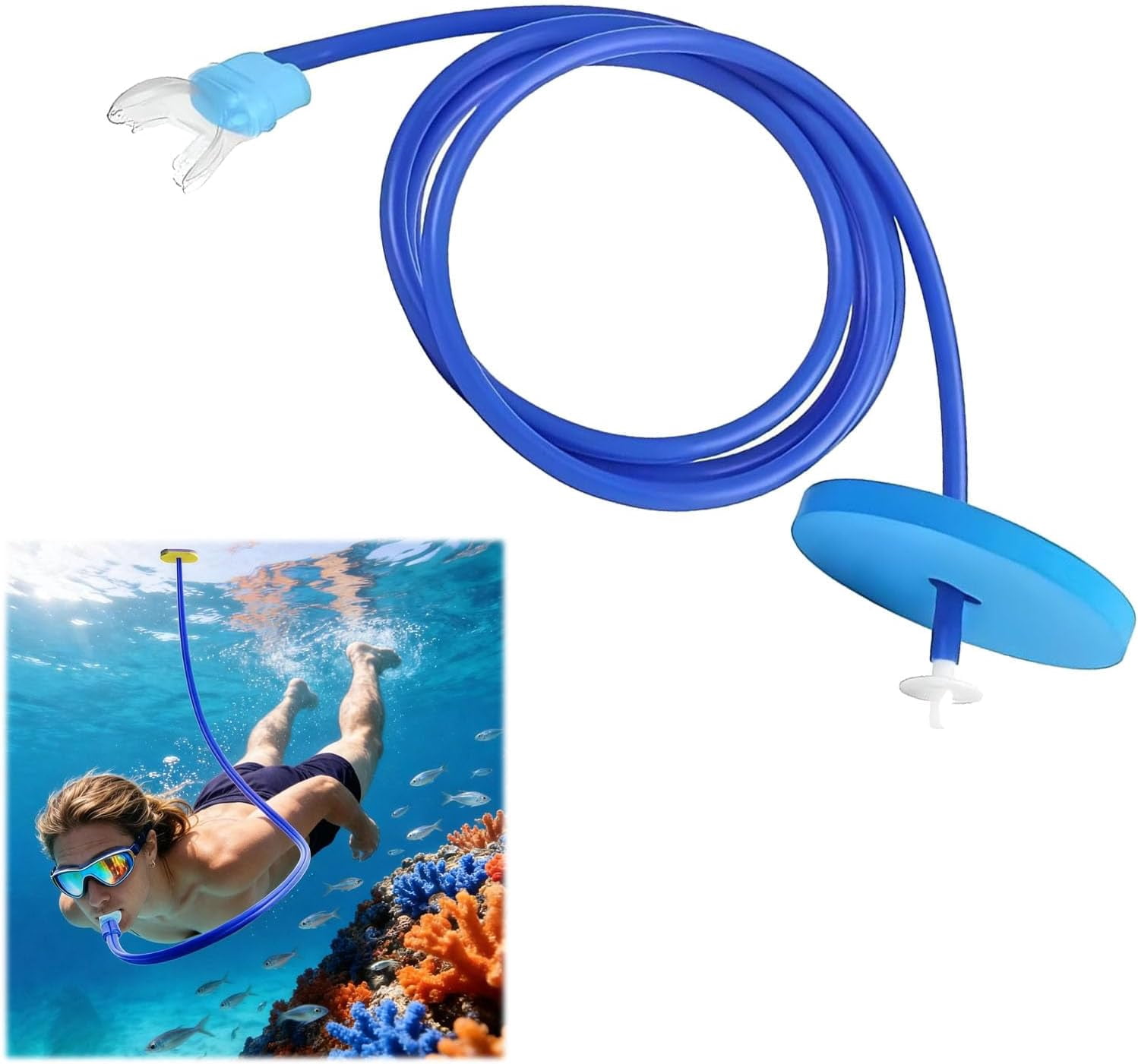 Underwater Breathing Device, Underwater Breathing Tube with Float Head ...