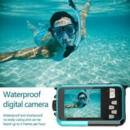 SEREE Underwater Camera 30 MP Full HD 1080P Video Recorder Waterproof ...