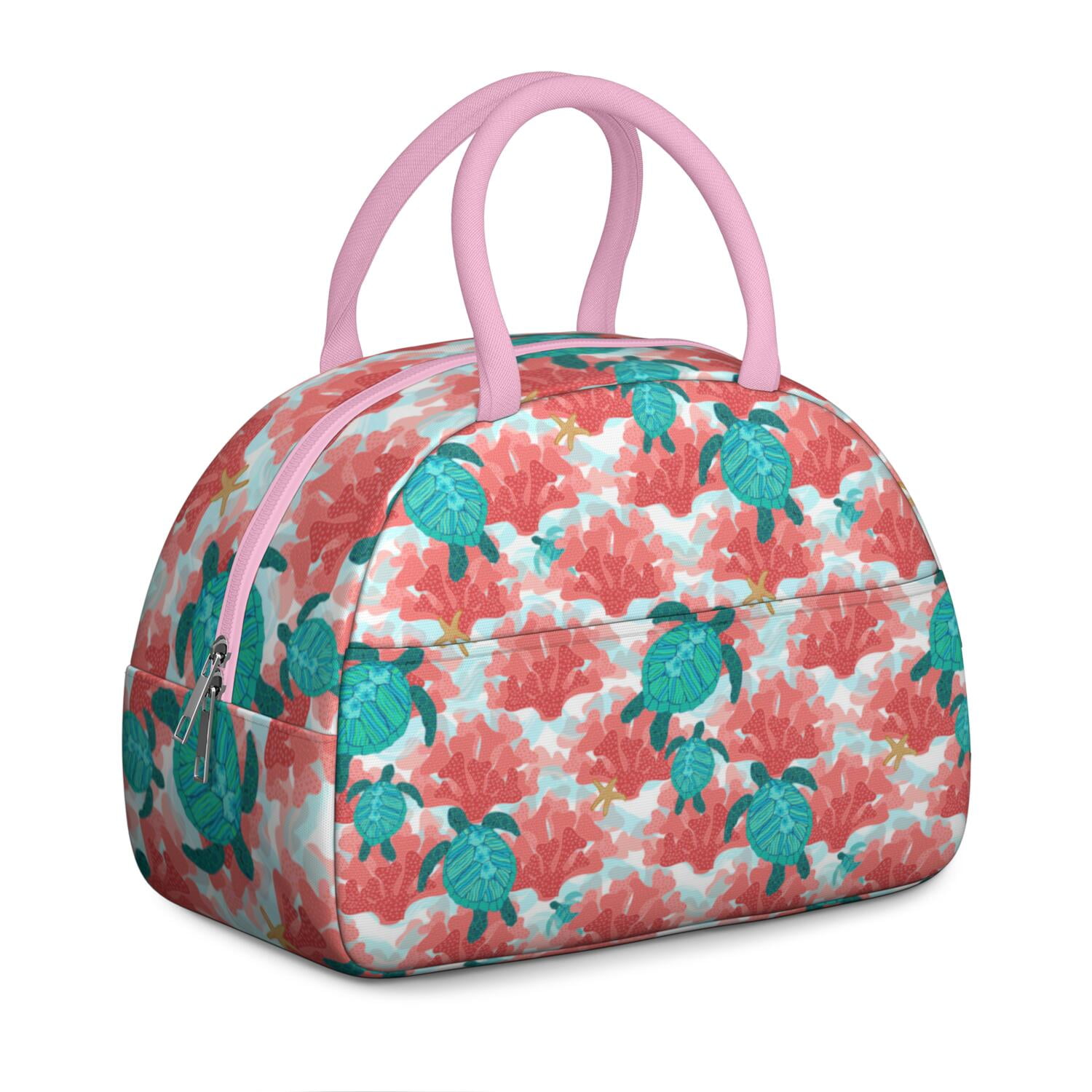 Underwater Cartoon Turtle Lunch Box with Tropical Marine Design, Cute ...