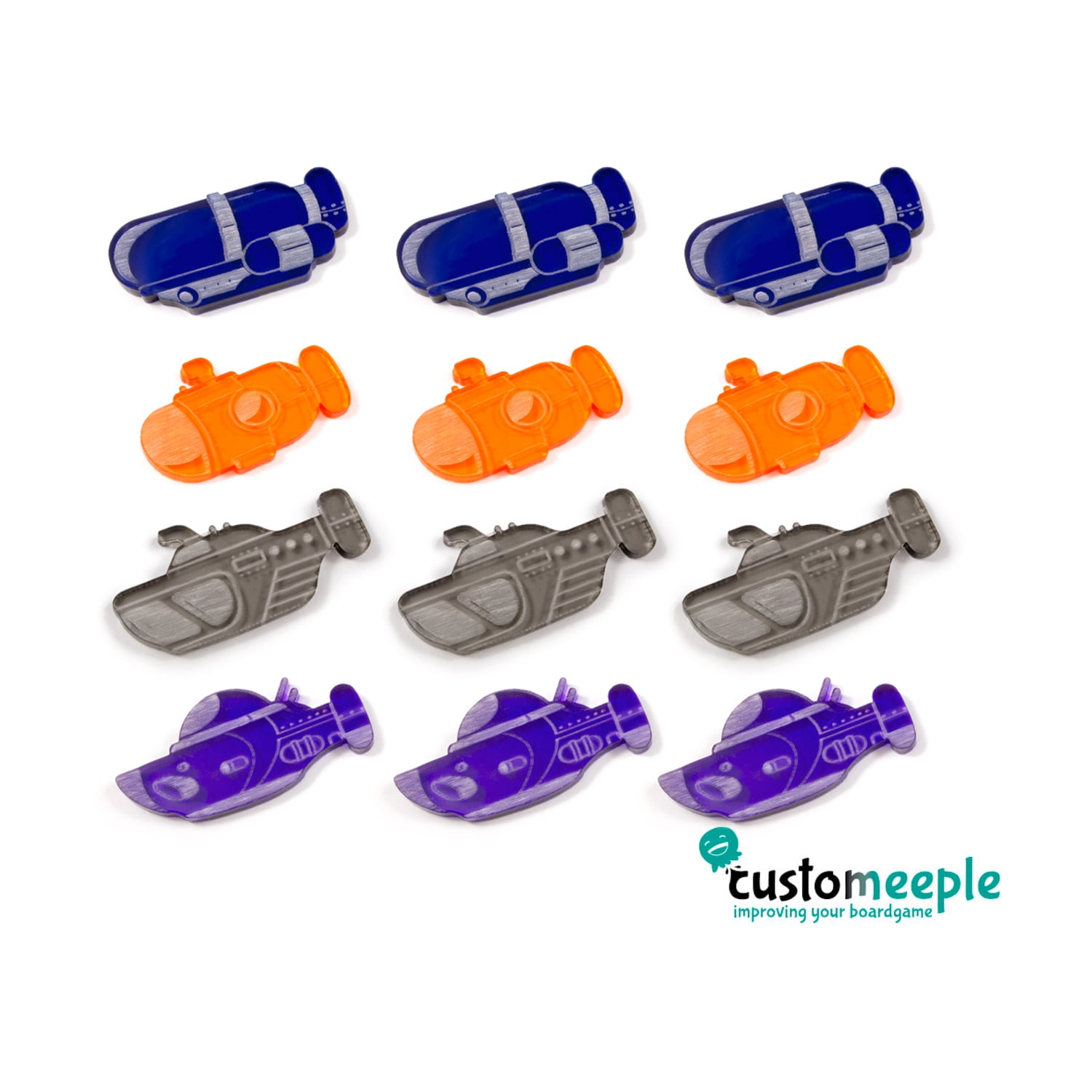 Customeeple Underwater Cities Compatible Worker Tokens New - Walmart.com