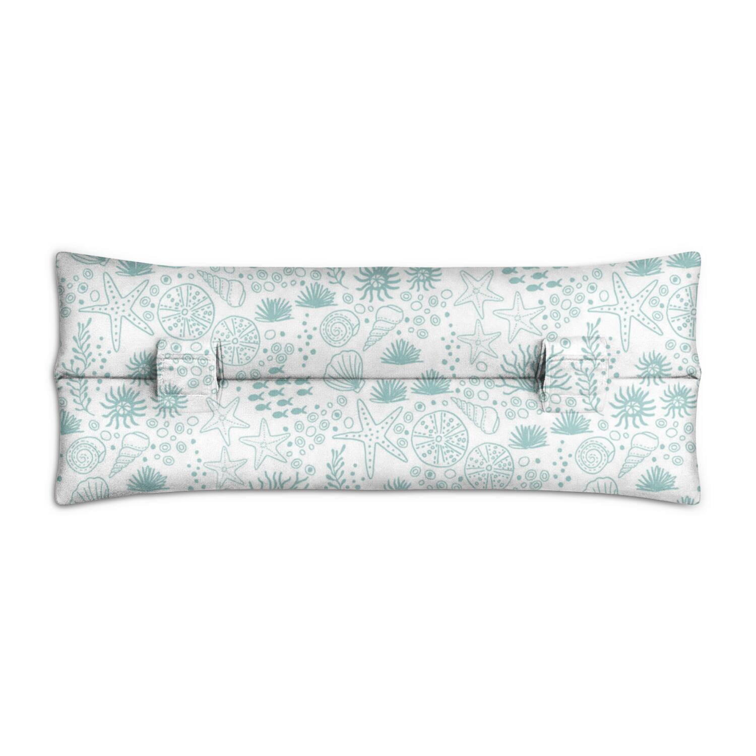 Underwater Coral Reef Seatbelt Pillow - Mastectomy Breast Surgery Heart ...