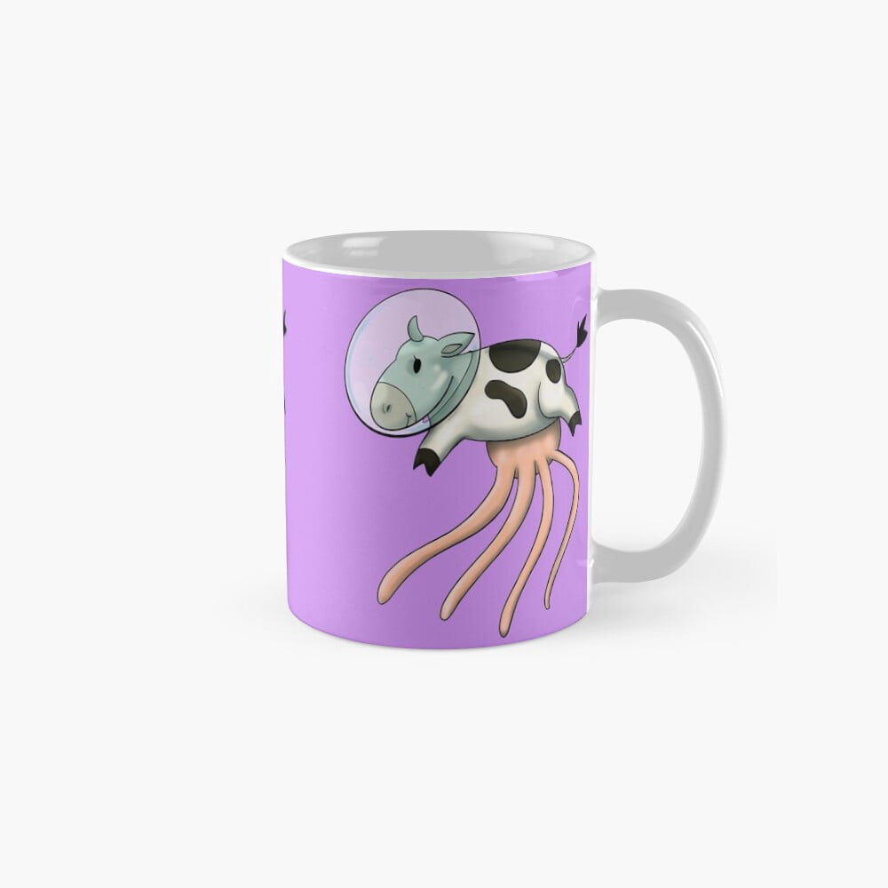 Underwater Cow Udder Jellyfish Merch Classic Mug - Walmart.com