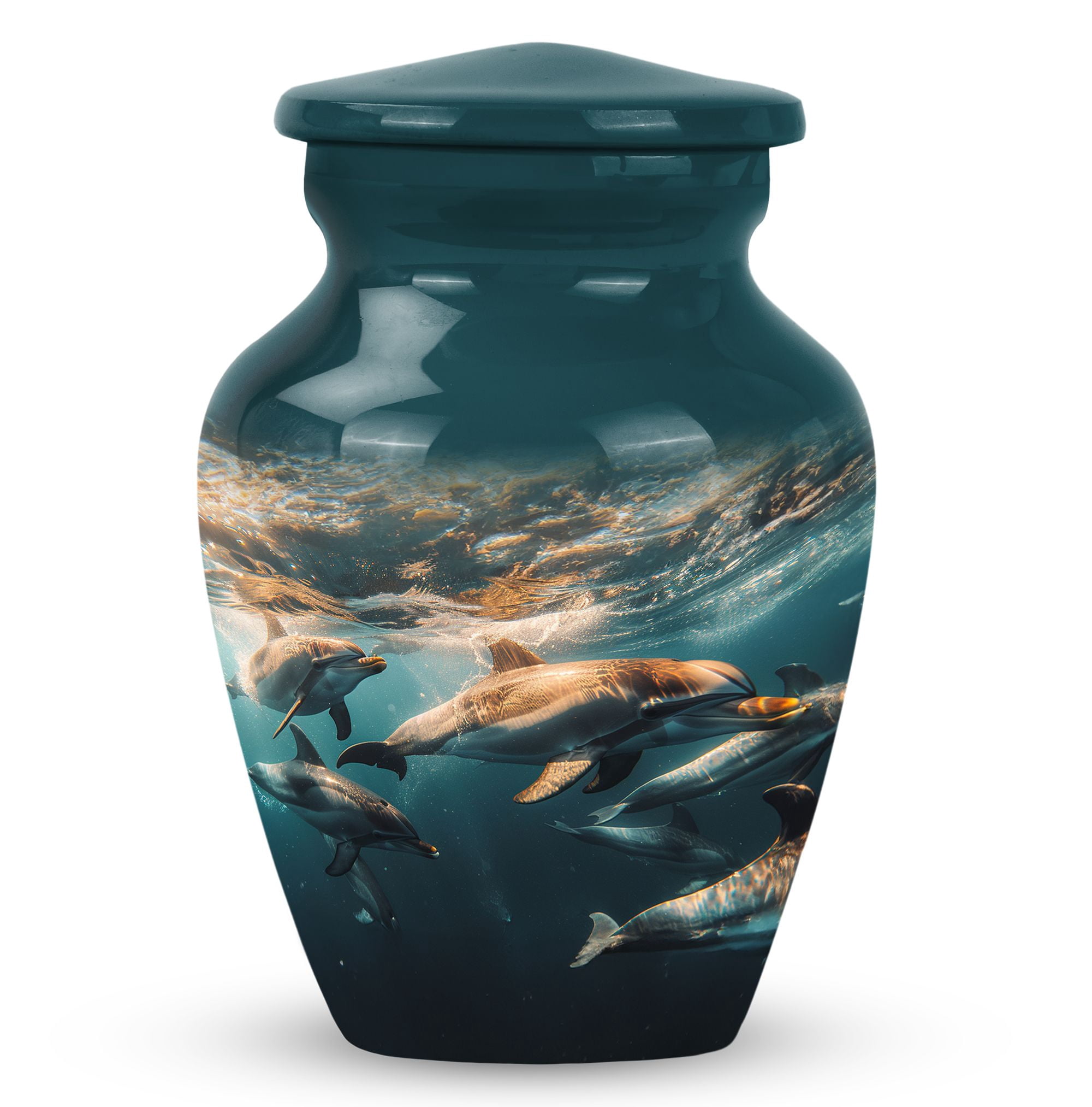 Underwater Dolphin Symphony - Keepsakes For Ashes Of Loved Ones ...