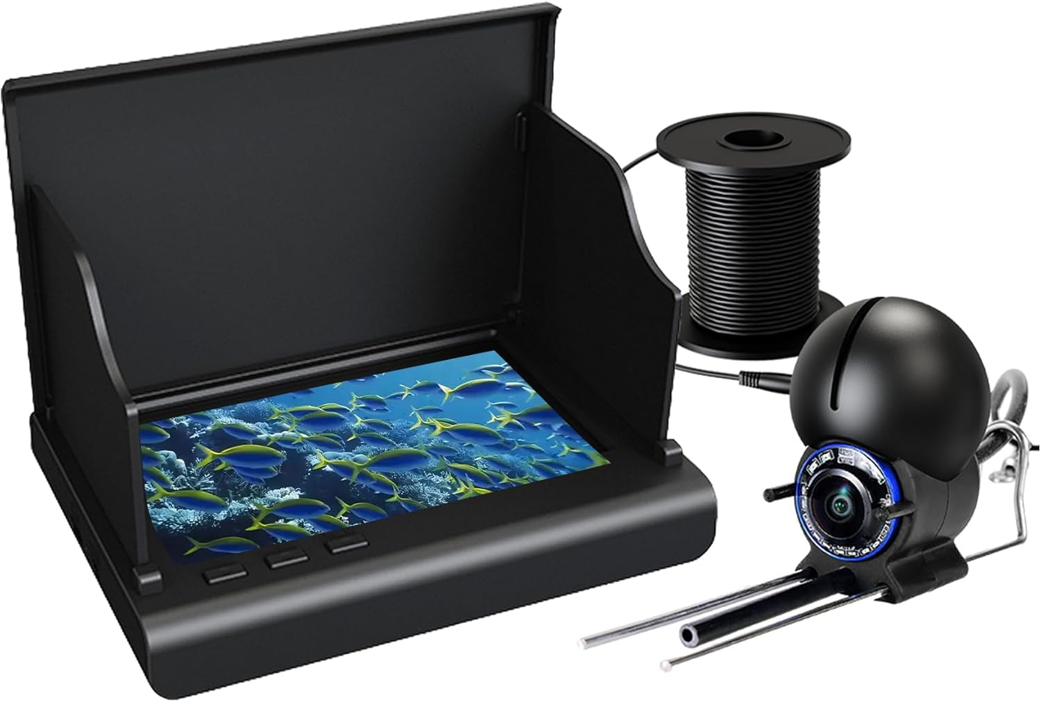 Underwater Fishing Camera with 4.3 Inch LCD, 5000mAh Battery, Infrared ...
