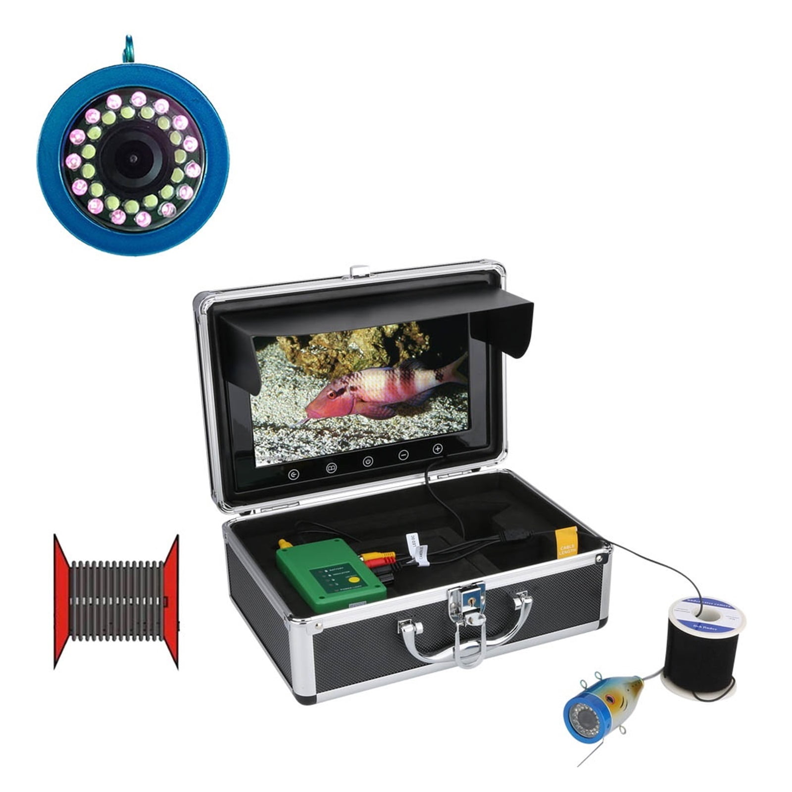 Underwater Fishing Camera 9 Inch Fish Finder Underwater Fishing Camera ...