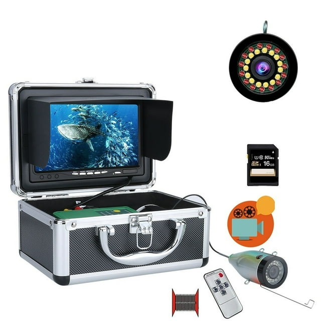 Underwater Fishing Camera DVR Fish Finder Underwater Fishing Cameras 7 ...