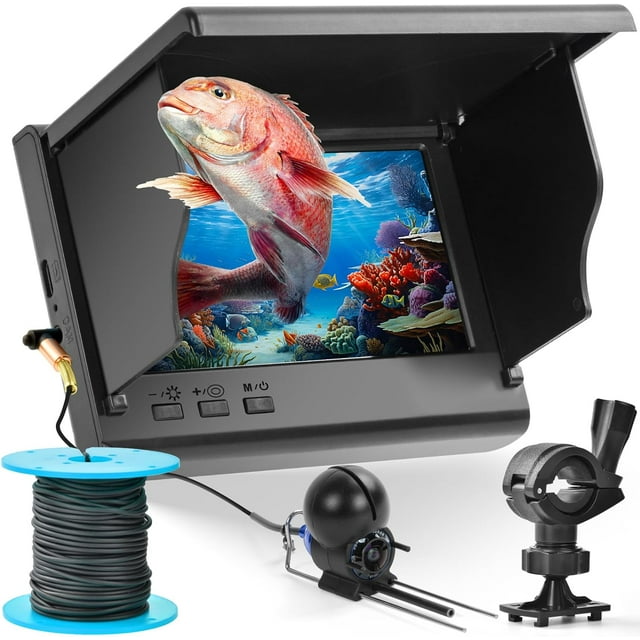 Underwater Fishing Camera, Fish Finder,Ultra Clear/Temperature Sensing ...