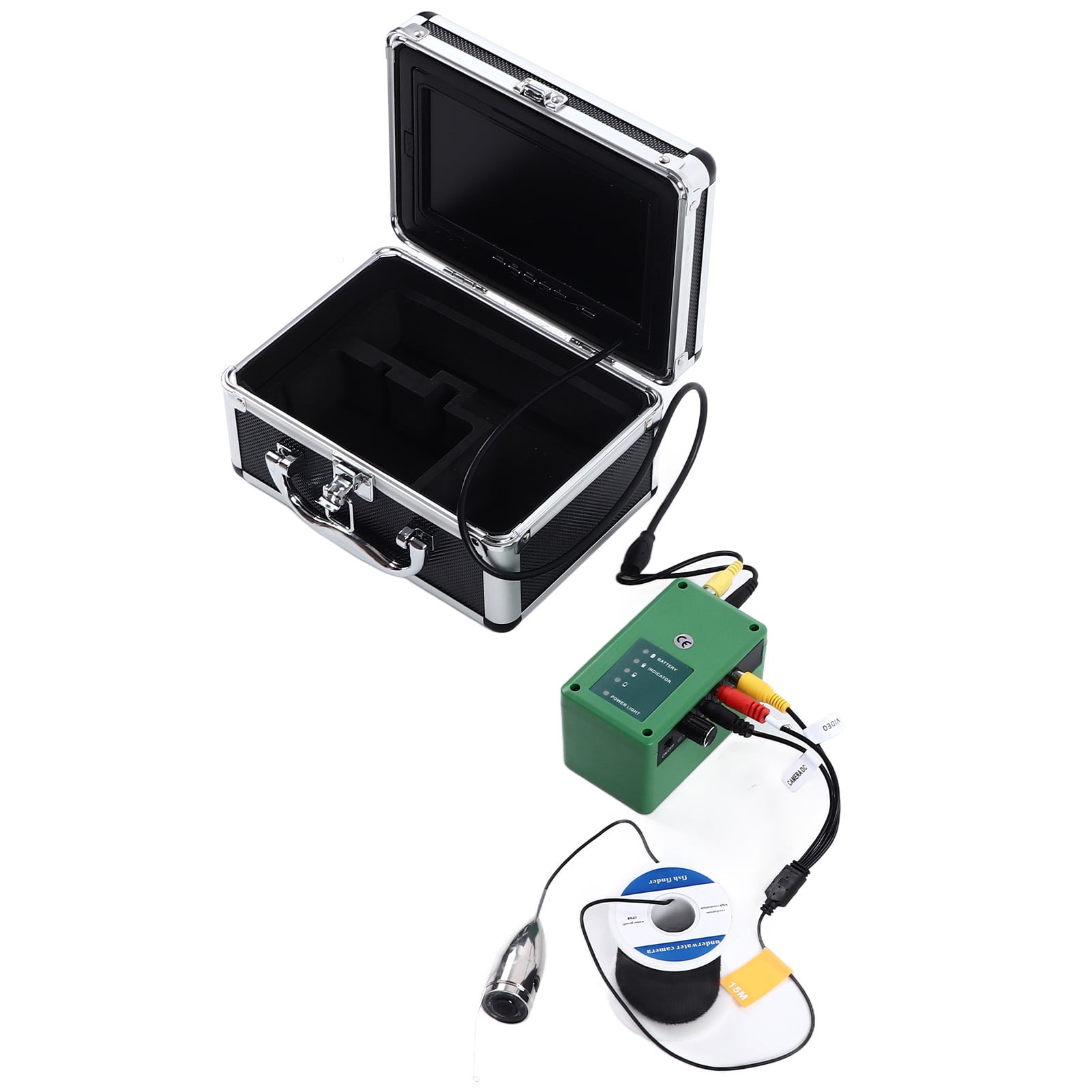 Underwater Fishing Camera, Fishing Camera with 7 Inch Aluminum Alloy ...