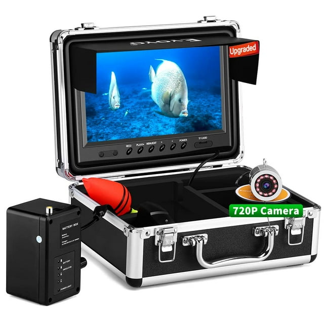 Underwater Fishing Camera, Ice Fishing Camera Portable Video Fish ...