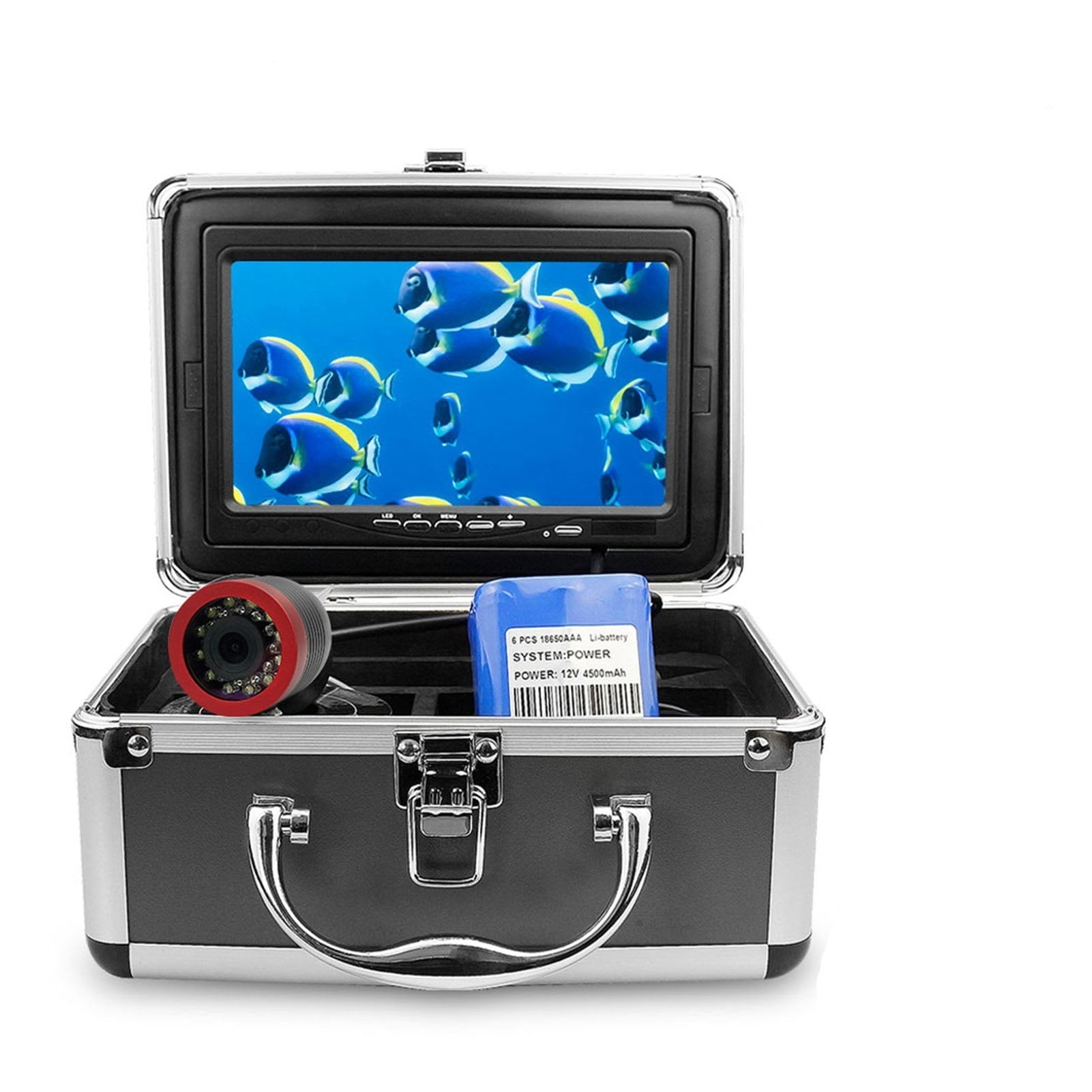 Underwater Fishing Camera Infrared 7" Inch 15M 30M 1000TVL Waterproof ...