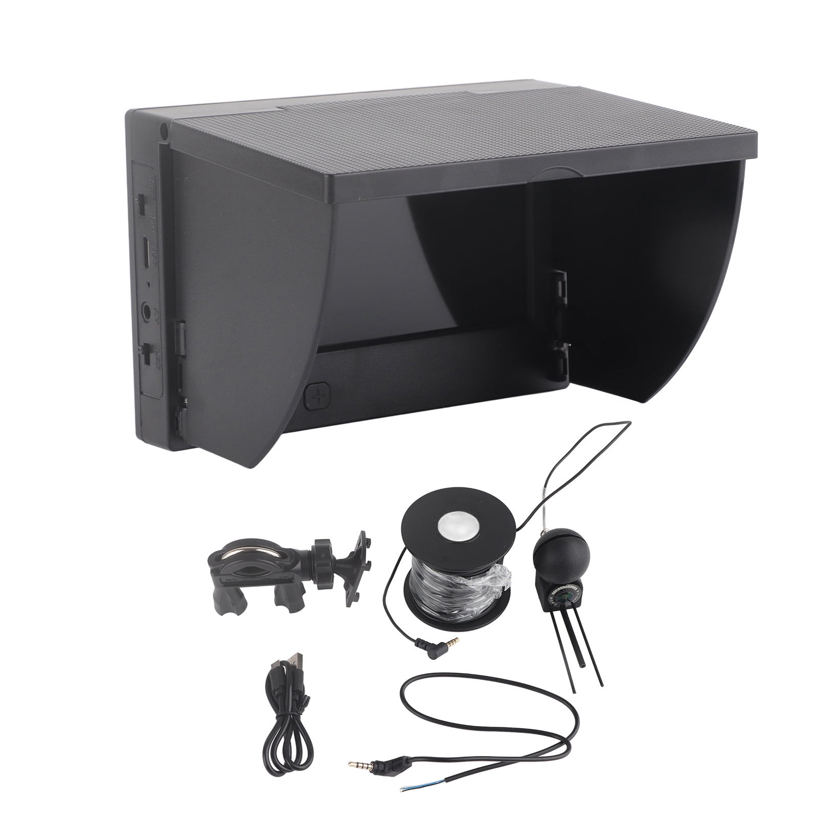 Underwater Fishing Camera Kit with 4.3in LCD Monitor IP67 Deep Waterproof for Sea Ice Lake Boat ...