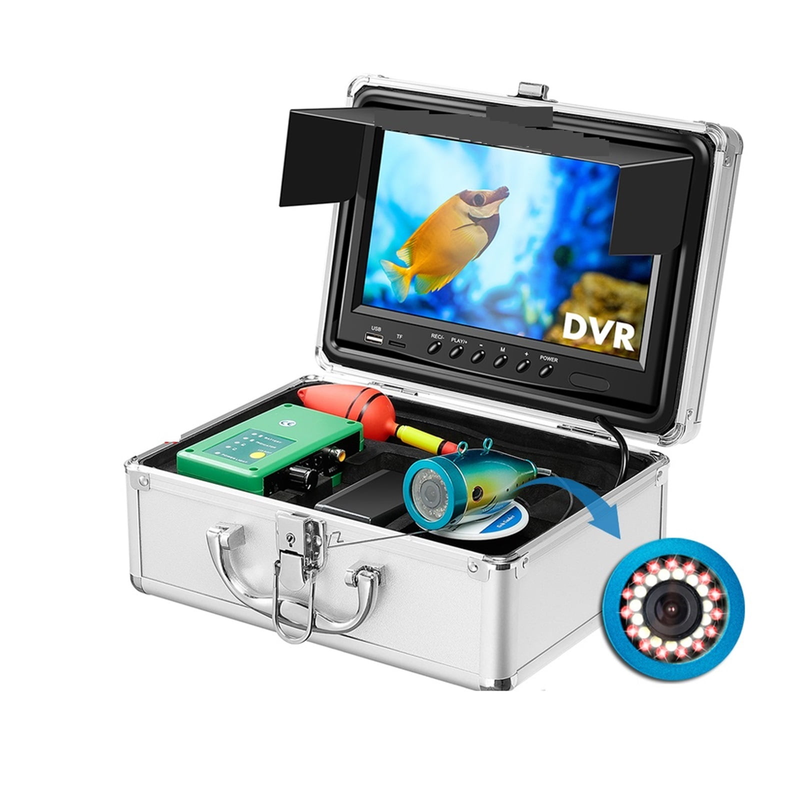 Underwater Fishing Camera Portable Ice Fishing Underwater Video Fish ...