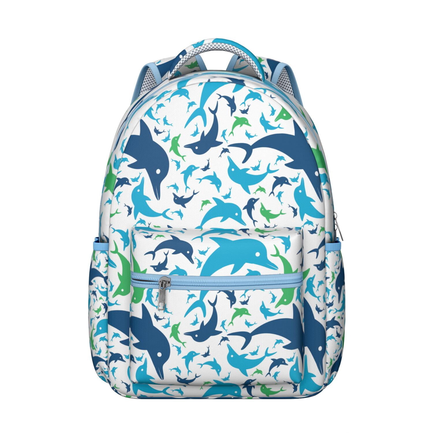 Underwater Marine Life Backpack - Waterproof School Bag with ...