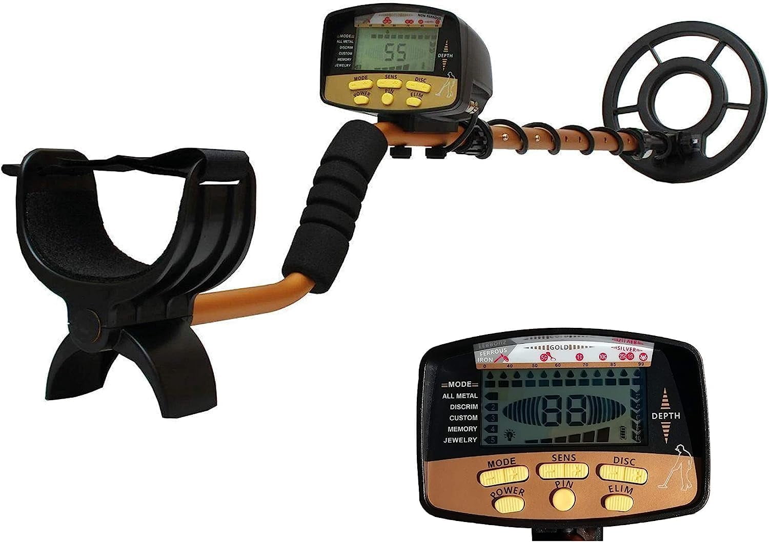 Underwater Metal Detector for Professional Adults, Precise Sensitivity ...