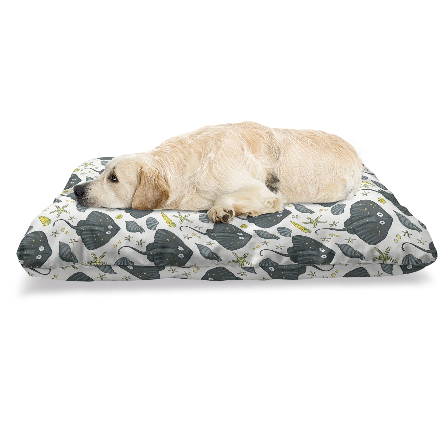 Underwater Pet Bed, Funny Stingray and Starfish Nautilus Sea Shells ...
