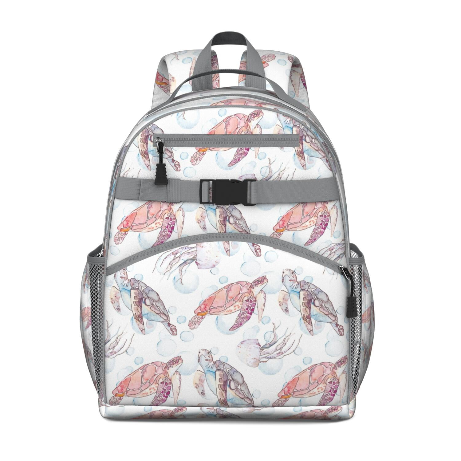 Underwater Sea Life Backpack - Adjustable Travel Backpack for Teens ...