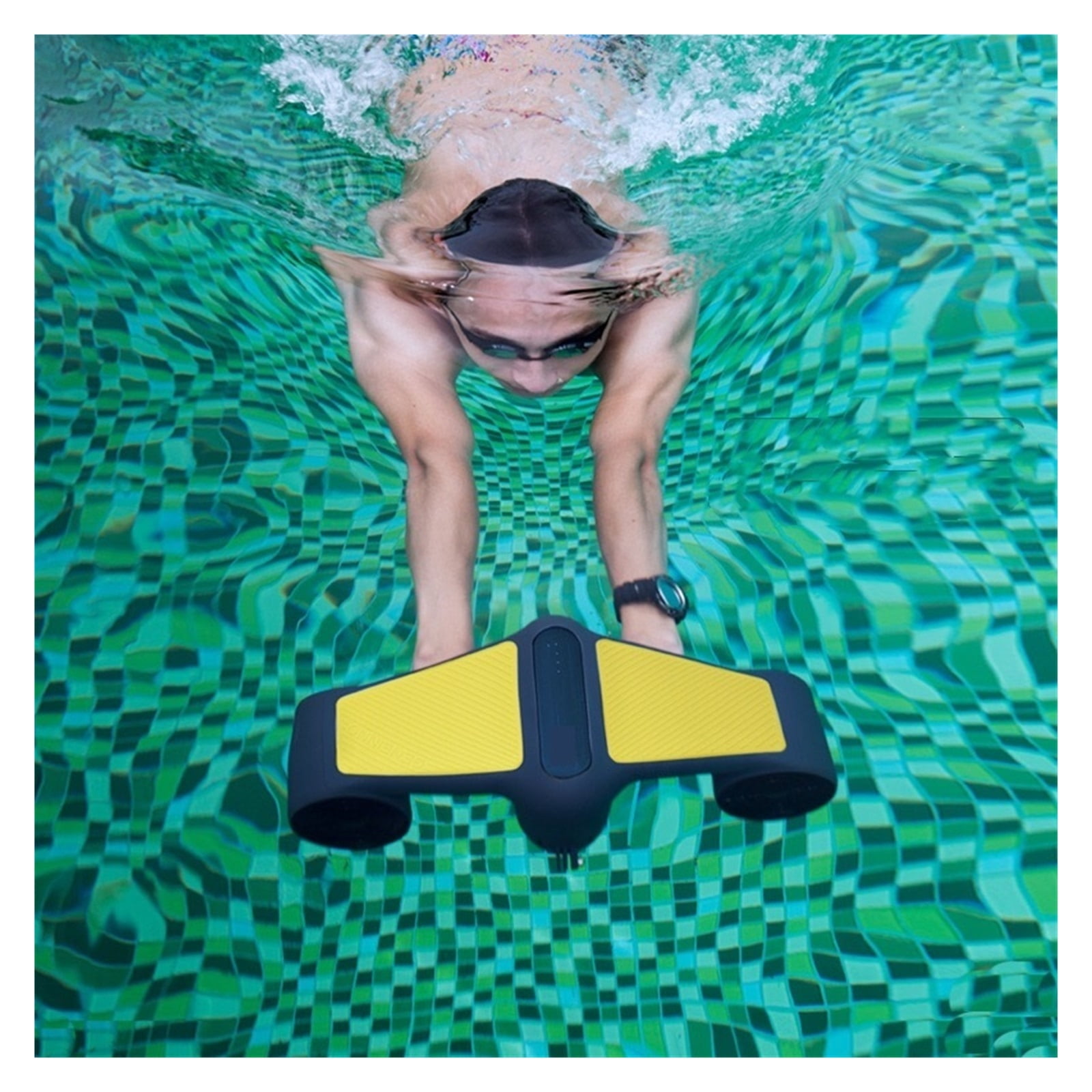 Underwater Sea Scooter 500W Electric Water Toys 1.8m/s Diving Scooter ...