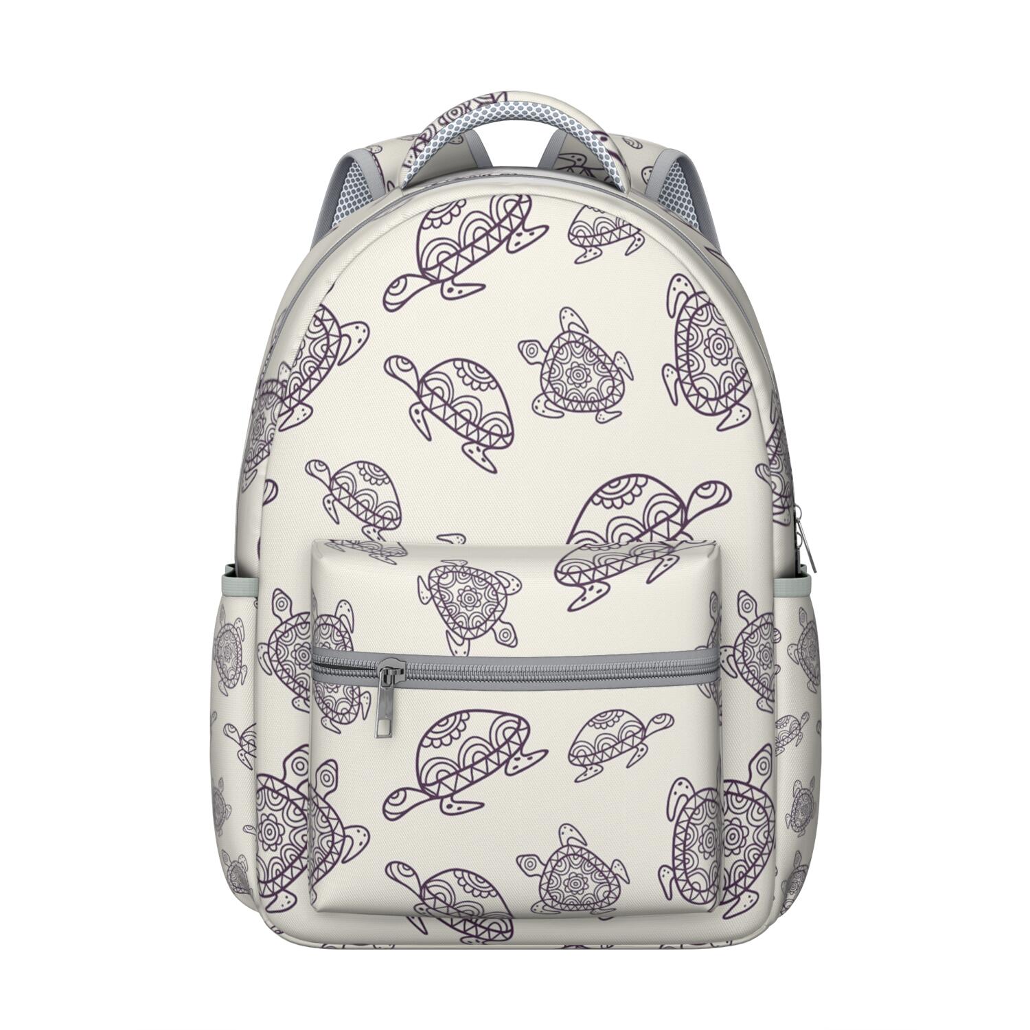 Underwater Sea Turtle Student Backpack Waterproof Durable Composite ...