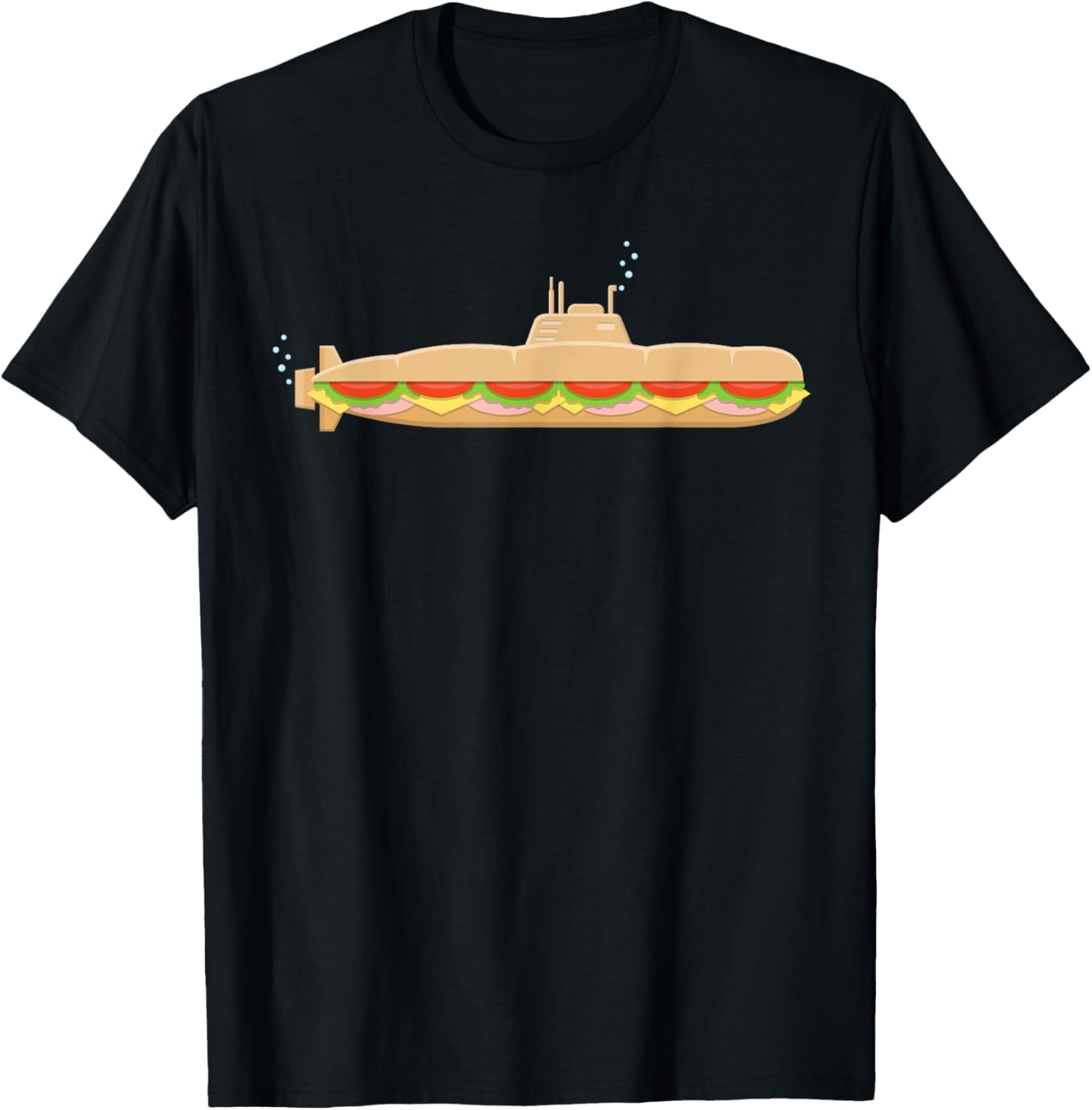 Underwater Submarine is Sub Sandwich Funny PunT-Shirt - Walmart.com