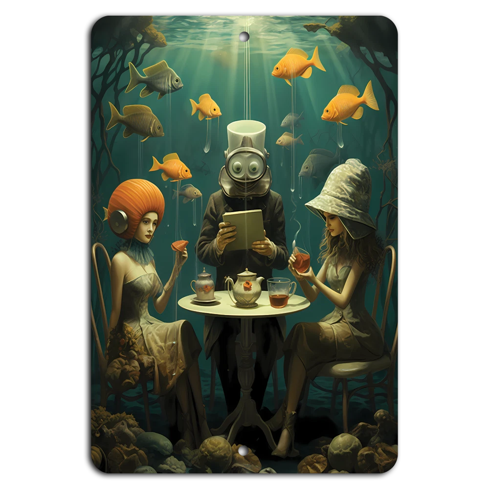 Underwater Tea Party: Surreal Charm Of The Deep - Walmart.com