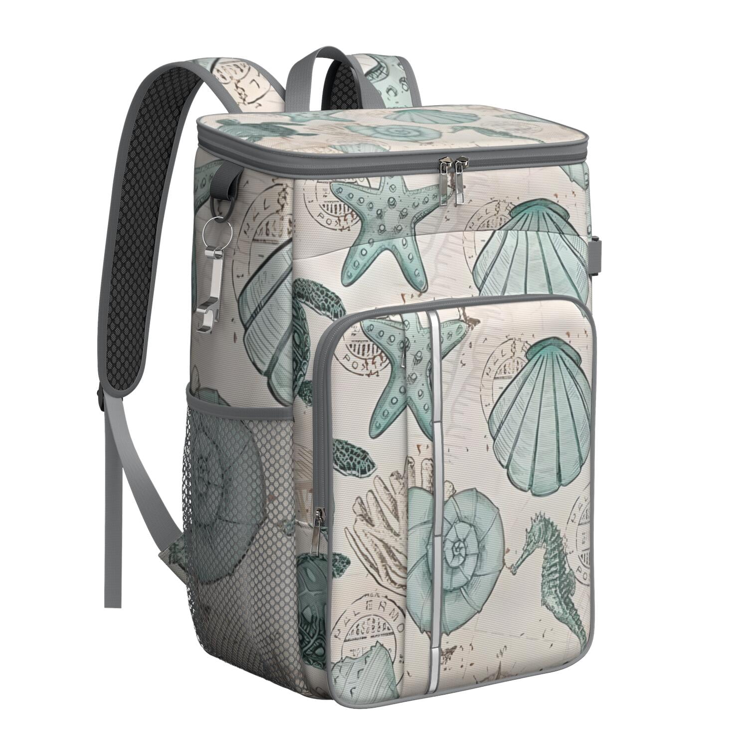 Underwater Themed Cooler Backpack - 20L Leakproof Insulated Backpack ...