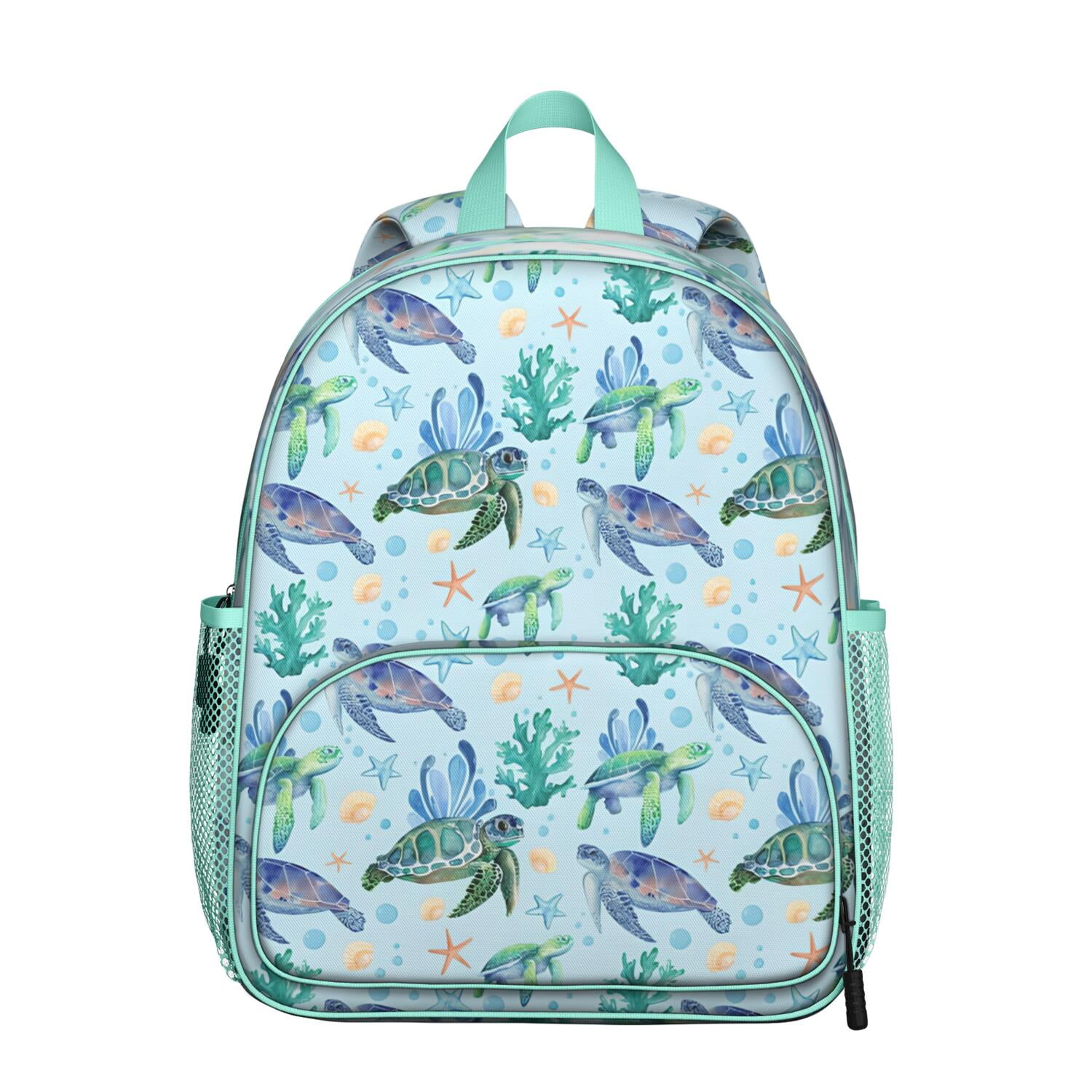 Underwater Turtle Student Backpack – Sea Hawaiian Ocean Animal Tropical ...