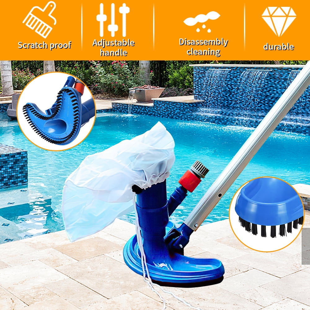 Underwater Vacuum Cleaner, Swimming Pool Vacuum Cleaner In-Ground ...