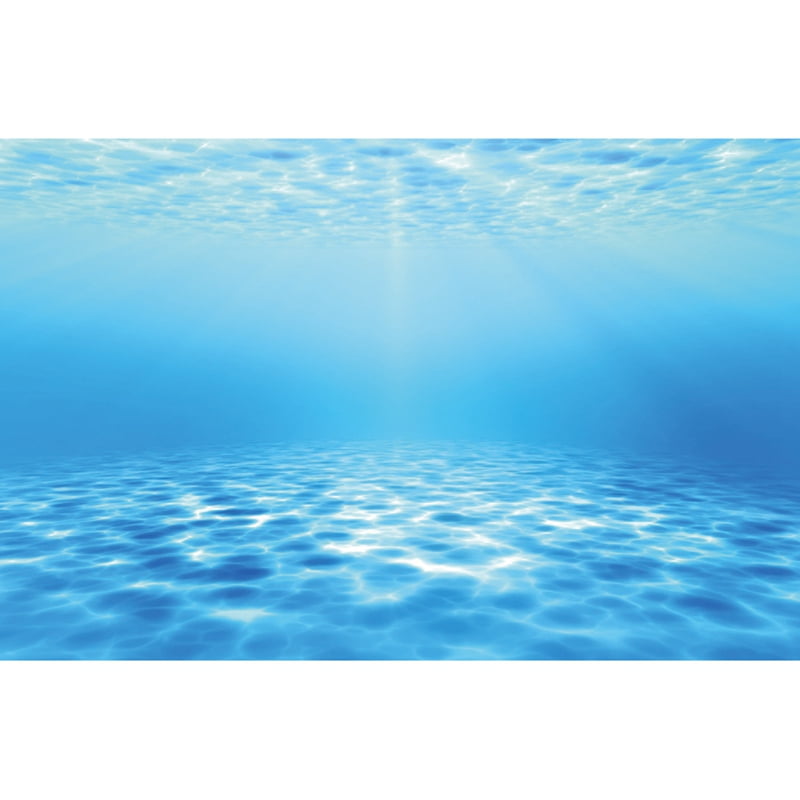 Underwater World Background Photography Undersea Sunlight Deep Blue ...