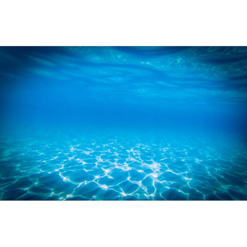 Underwater World Background Photography Undersea Sunlight Deep Blue ...