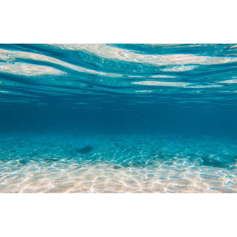 Underwater World Background Photography Undersea Sunlight Deep Blue ...