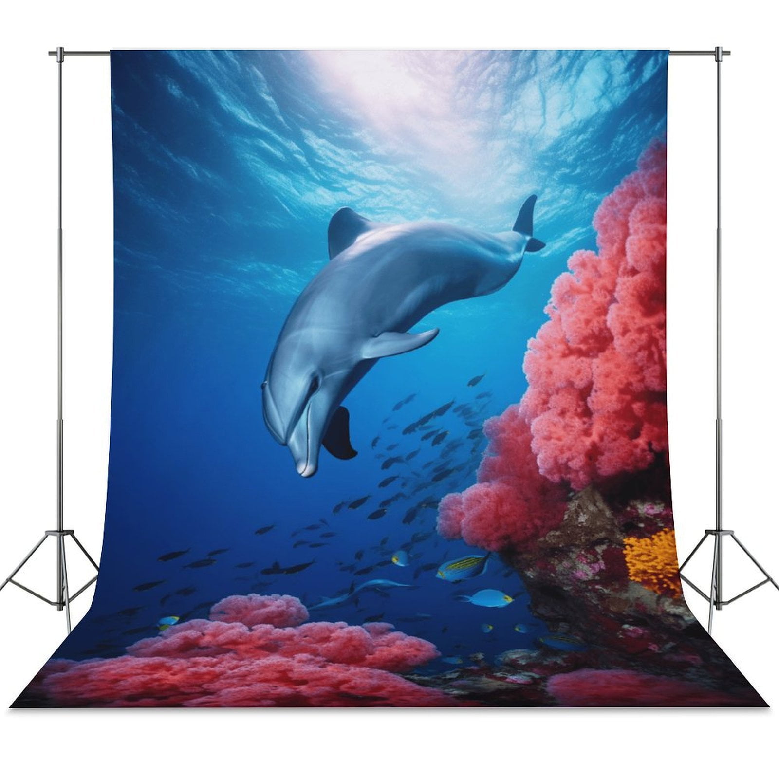 Underwater World Decorations BackdropPortrait Photography Background ...
